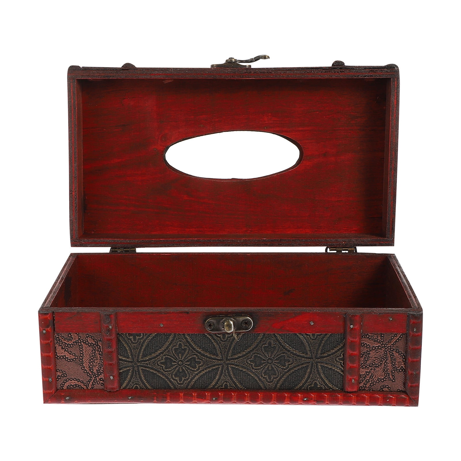 Hemoton 3pcs Tissue Box Cover Plywood Tissue Box Retro Tissue Container ...