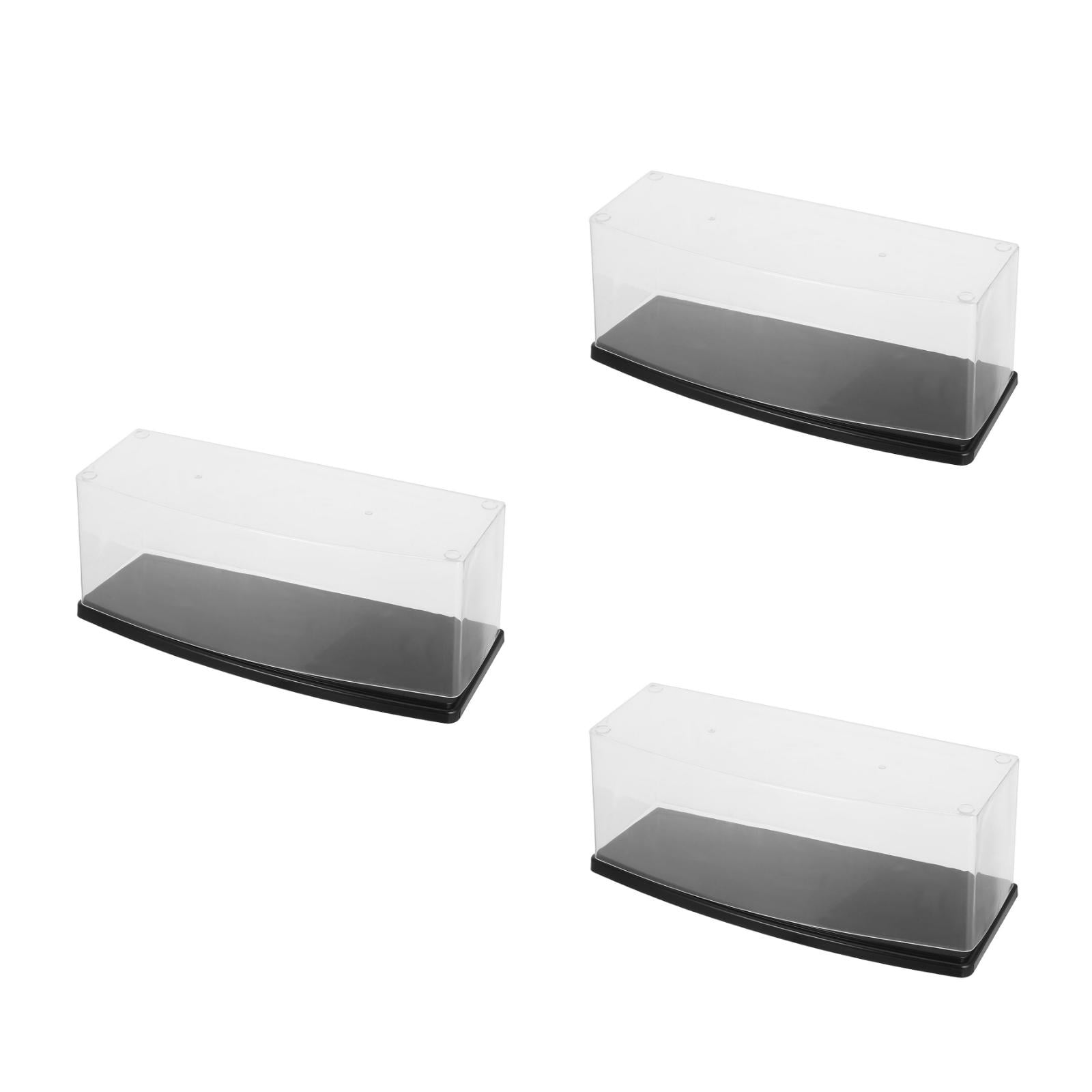 Hemoton 3pcs Transparent Statue Display Case Collectibles Box Clear ...