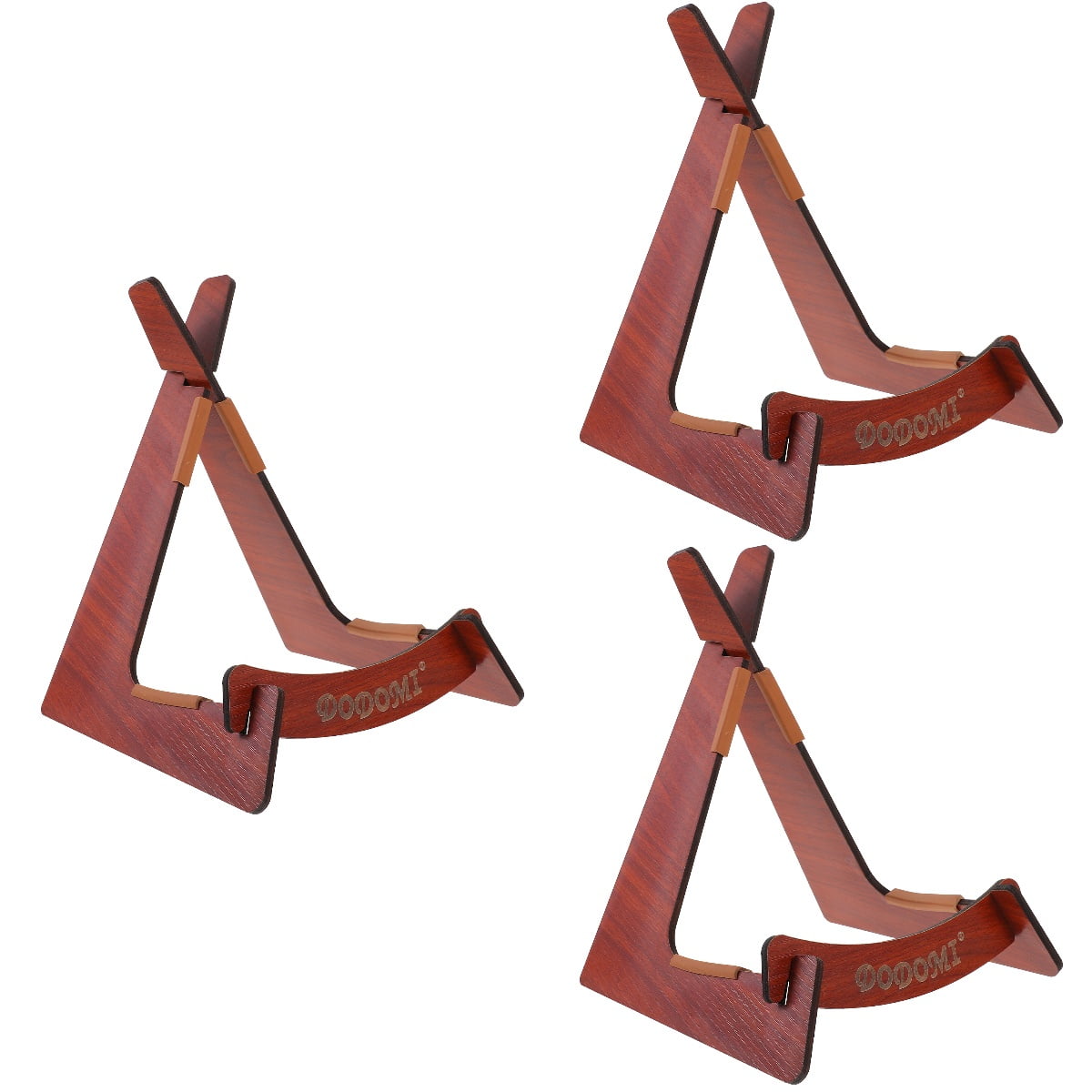 Hemoton 3pcs Ukulele Stand Floor Wood Ukulele Holder Mandolin Stand ...