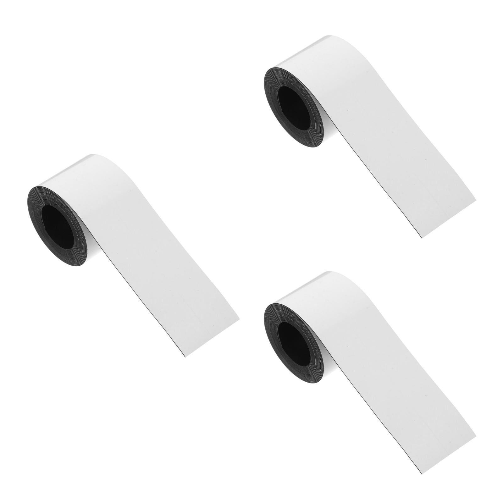 Hemoton 3pcs Writable Erasable Magnetic Labels 50 mm Blank Name Tags ...
