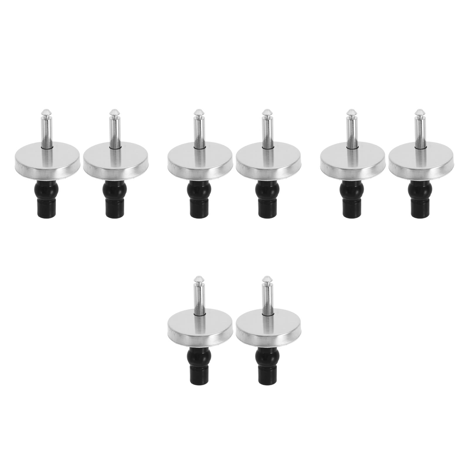 Hemoton 4 PCS Flushing Toilet Fill Valve Replacement Kit Seat Hinge ...