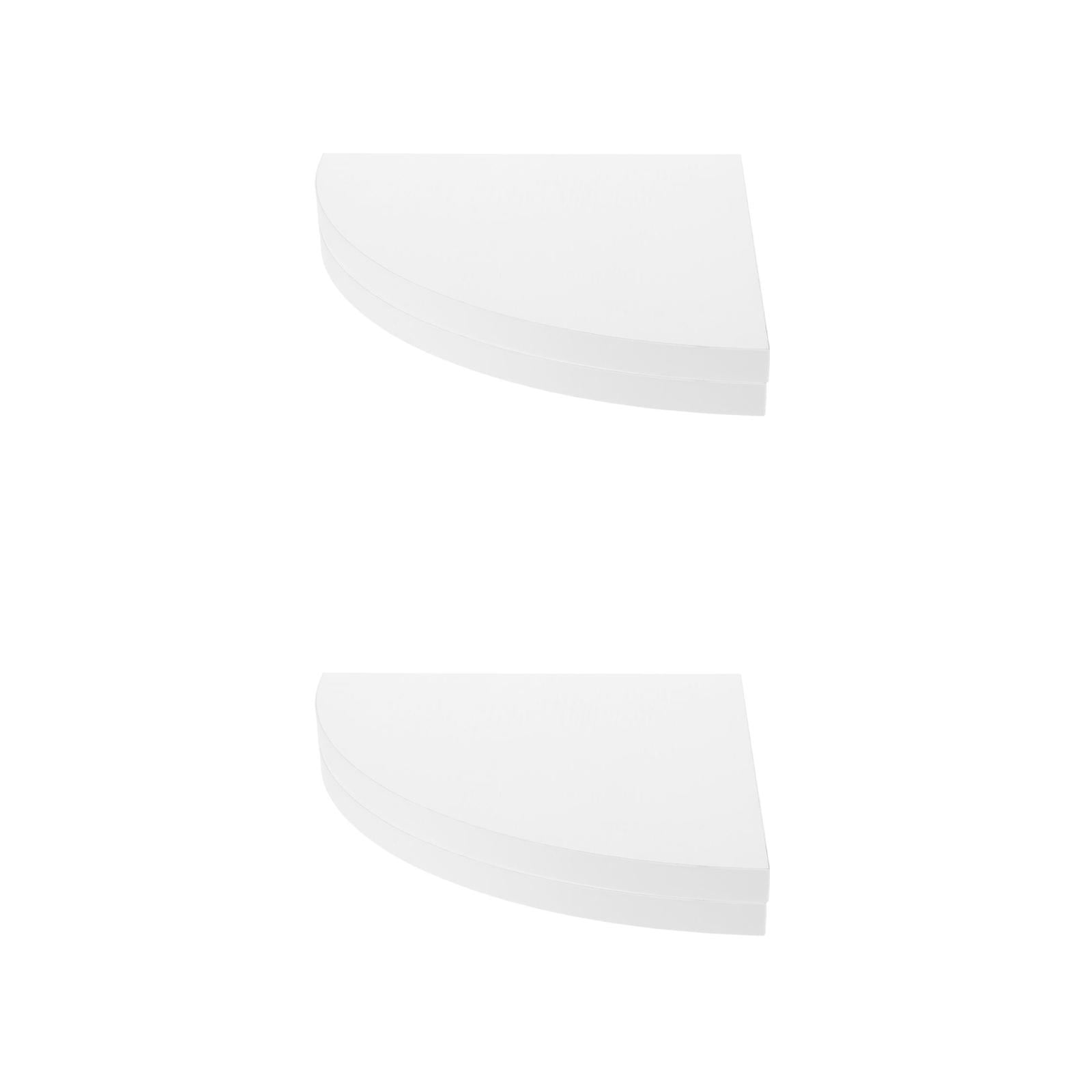 Hemoton 4 PCS Wall Corner Shelf Wall Mounted Shelves Corner Shelves ...