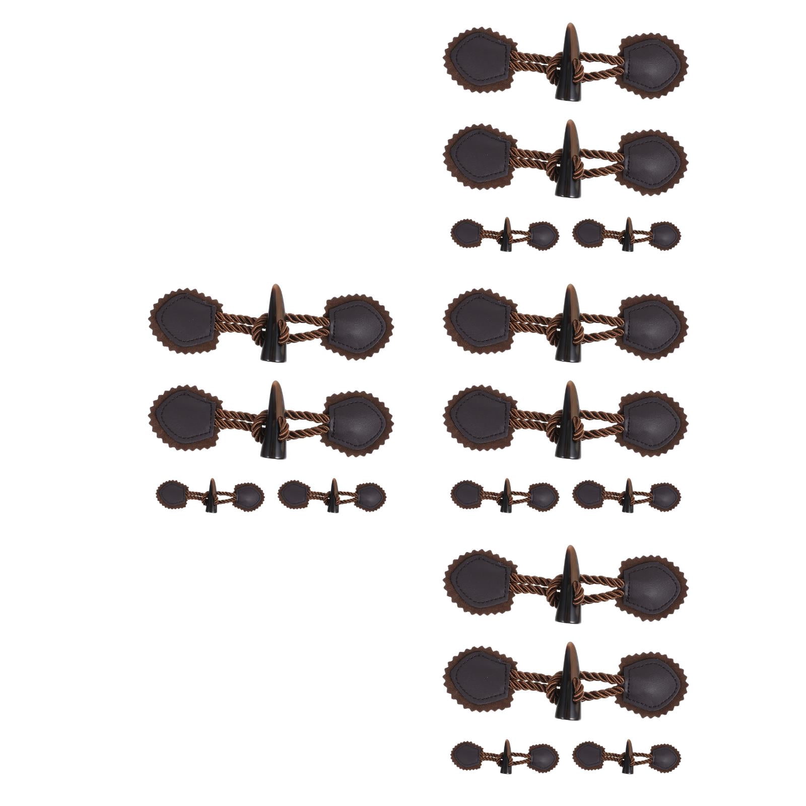 Hemoton 4 Pack Horn Toggle Button Coat Clothing Small Buttons Horns ...