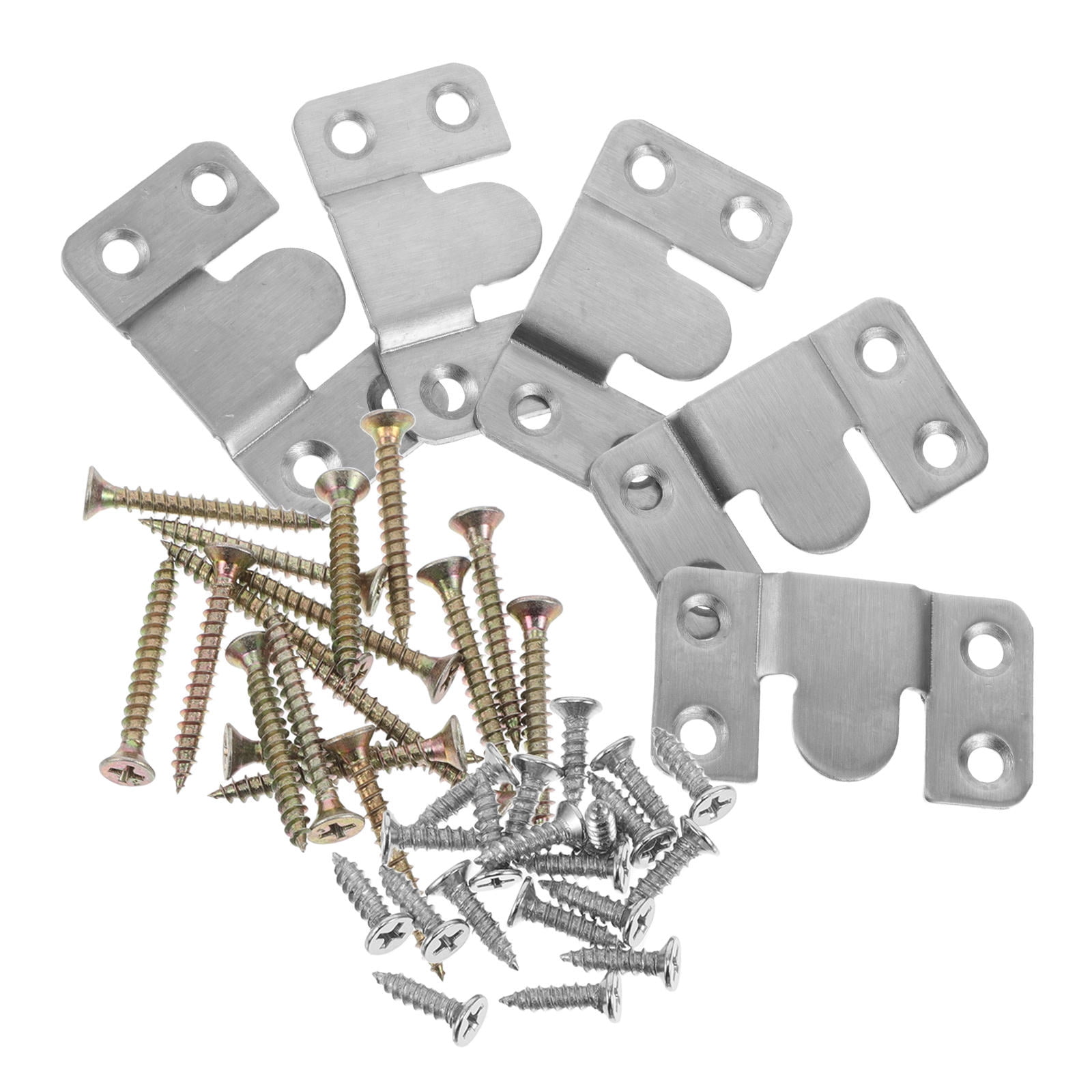 Hytrove Concealed Mount Clips Iron Anyone 4Pairs - Walmart.com