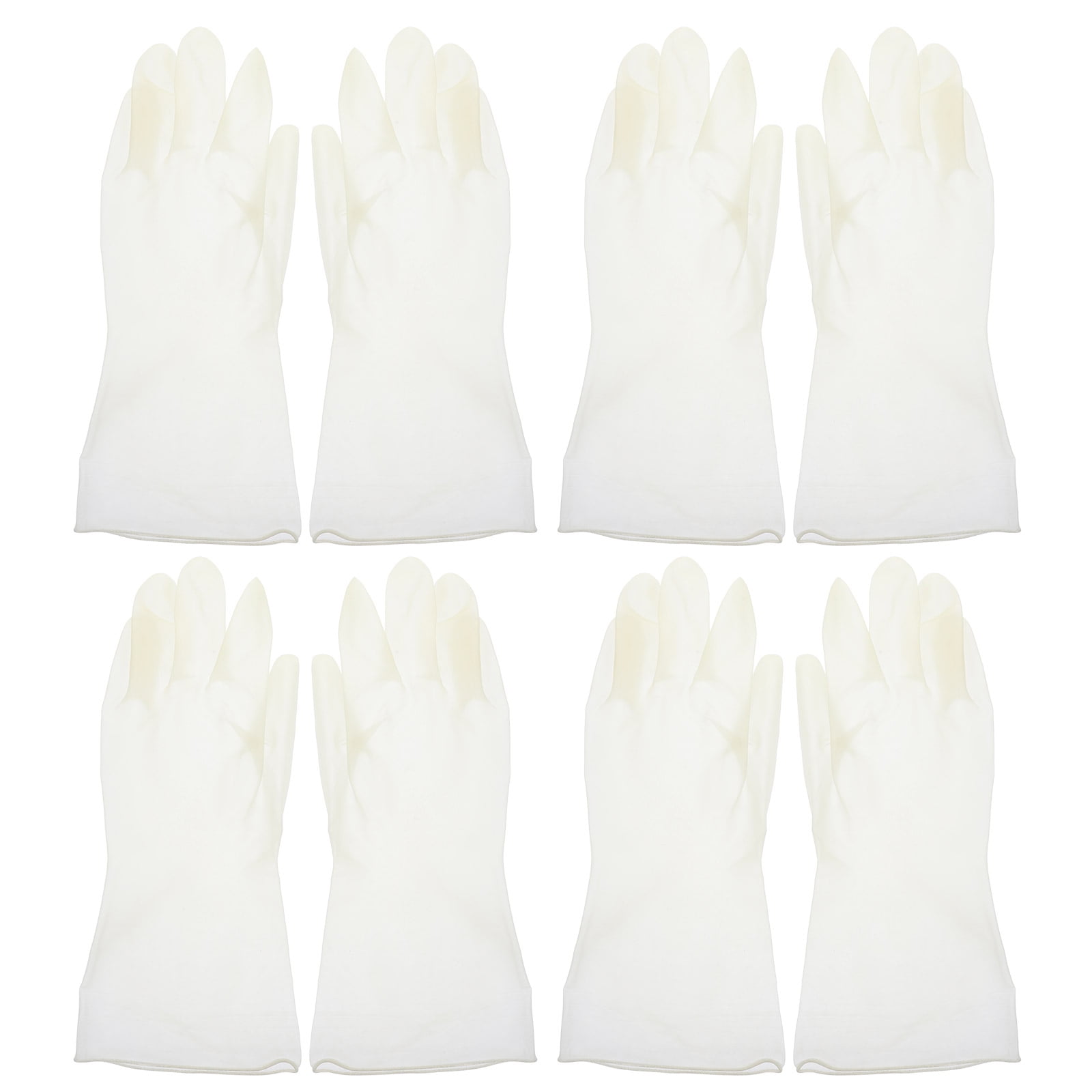 Hemoton 4 Pairs Laundry Gloves Housework Gloves Plastic Dishes Bowls ...