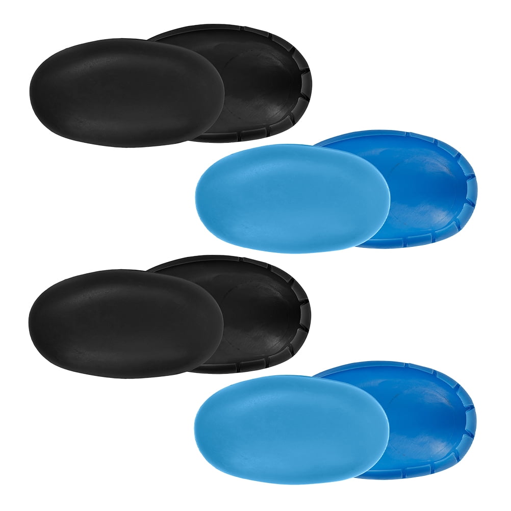 Hemoton 4 Pairs Silicone Ear Covers Salon Hair Dyeing Ear Caps Hair Dye ...