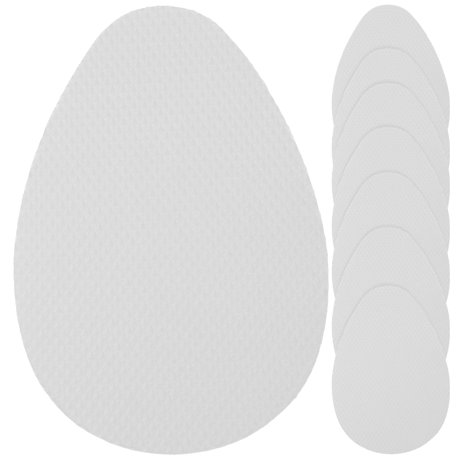 UPGRATOR Wear Resistant Shoe Sole Protectors Vinyl Resin 4 Pairs 9.5X6 ...