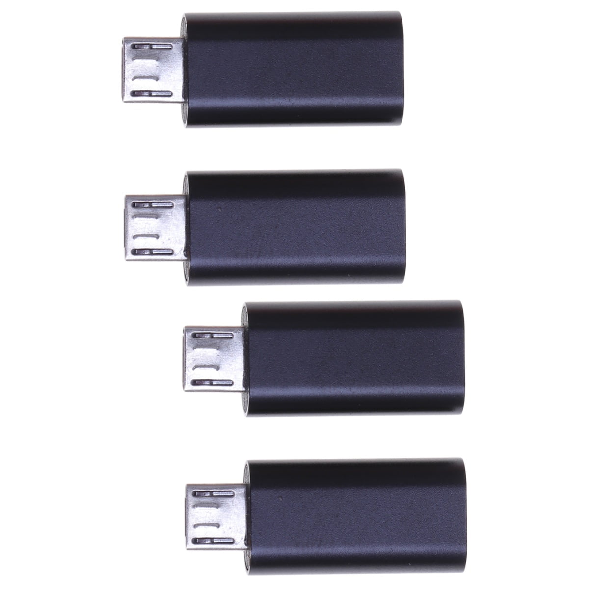 Hemoton 4 Pcs 8-Pin Female Cable Micro USB Converter USB Cable Adaptor ...