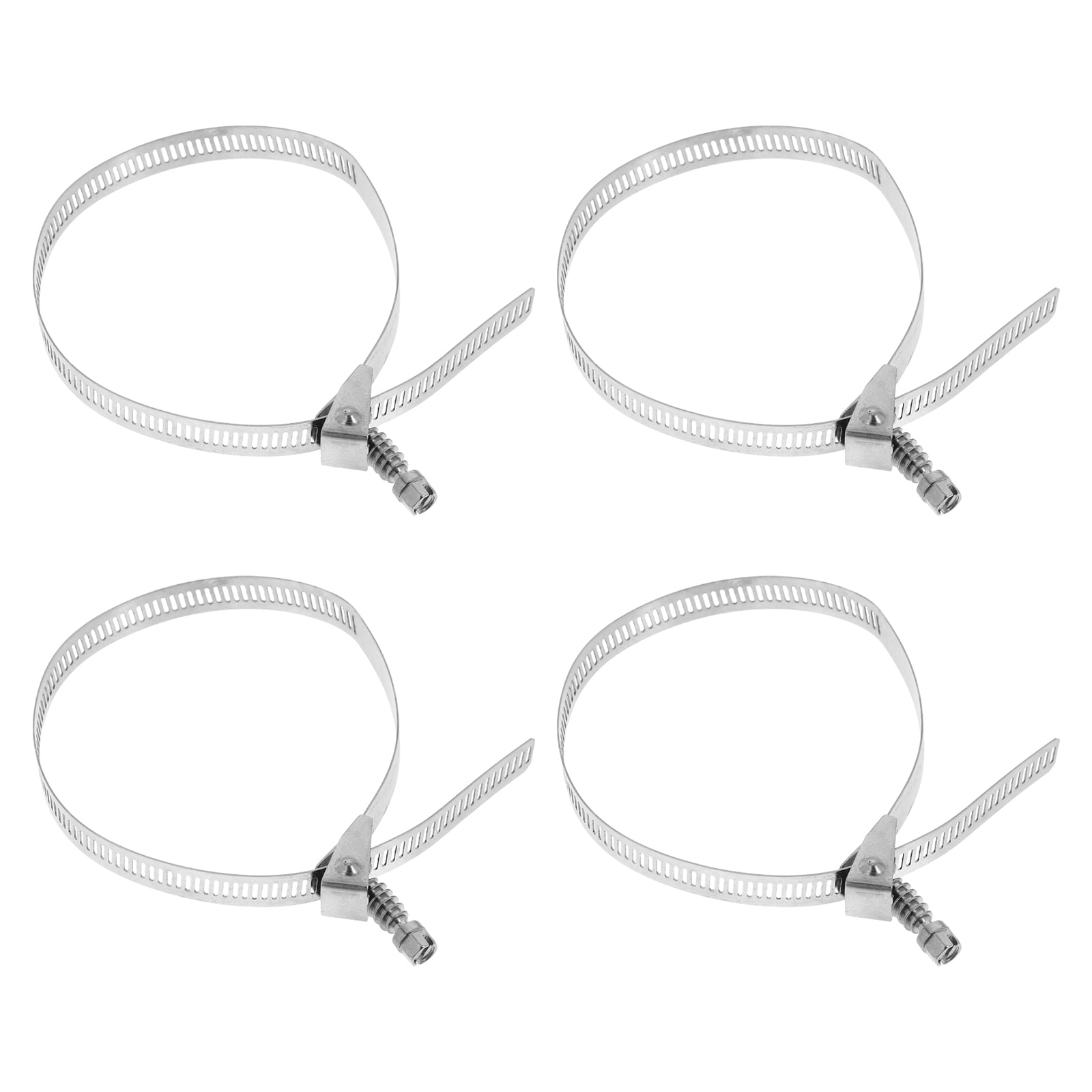 Hemoton 4 Pcs Buckle Tie Easy Disassembly Clamp Industrial Hose Clamps ...
