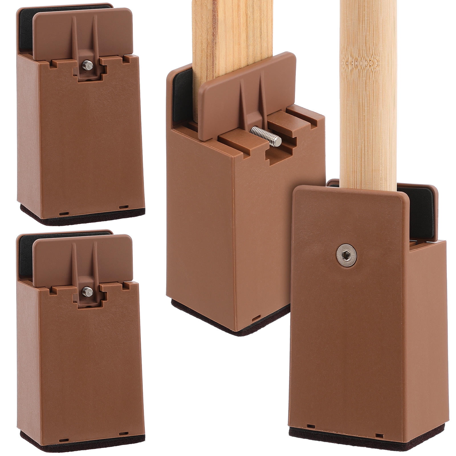 Hemoton 4 Pcs Chair Risers Furniture for Sofas Leg Extenders Height ...