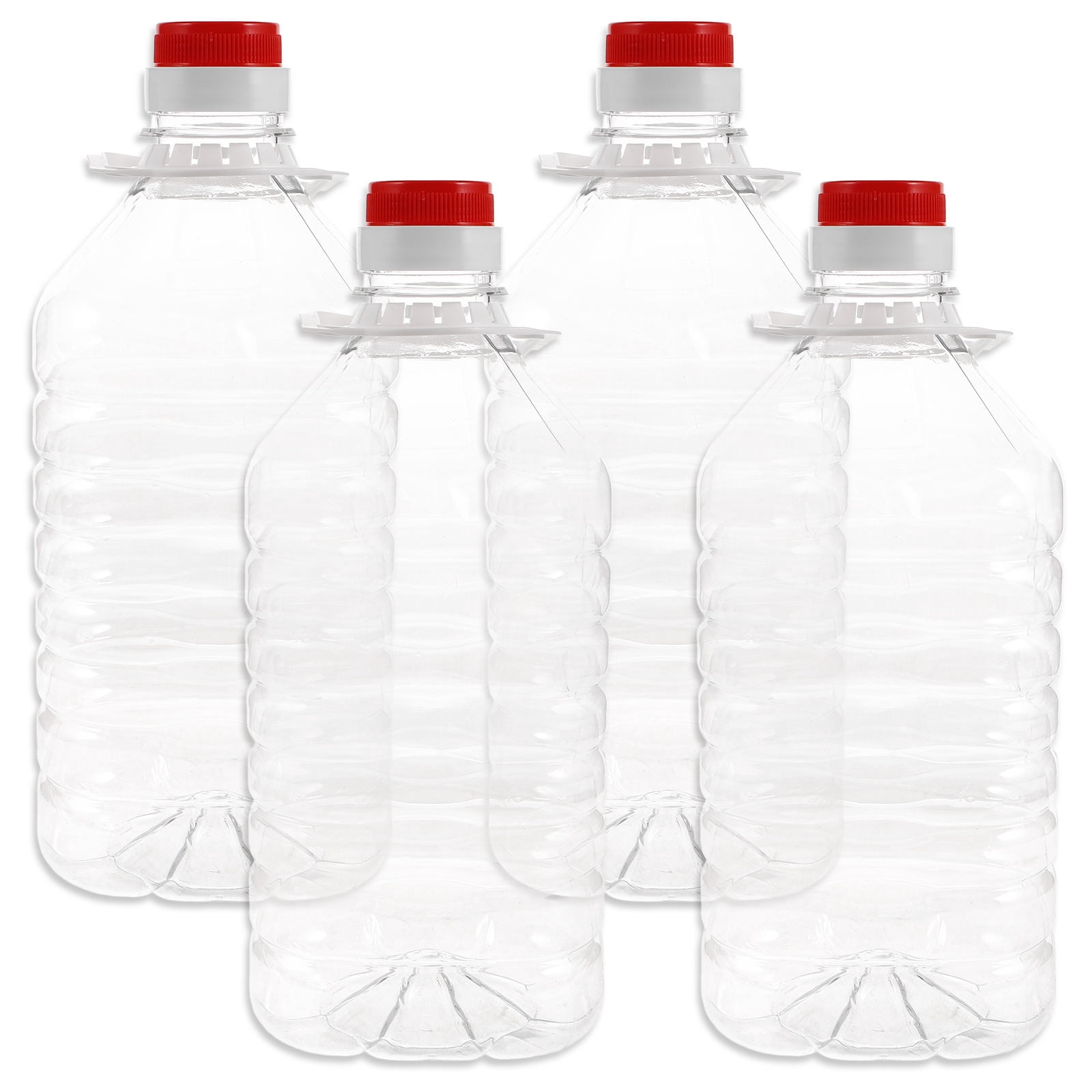 DEEPCRAFF Cooking Oil Bottle Reusable Plastic for Kitchen Use 4Pcs 11X4 ...