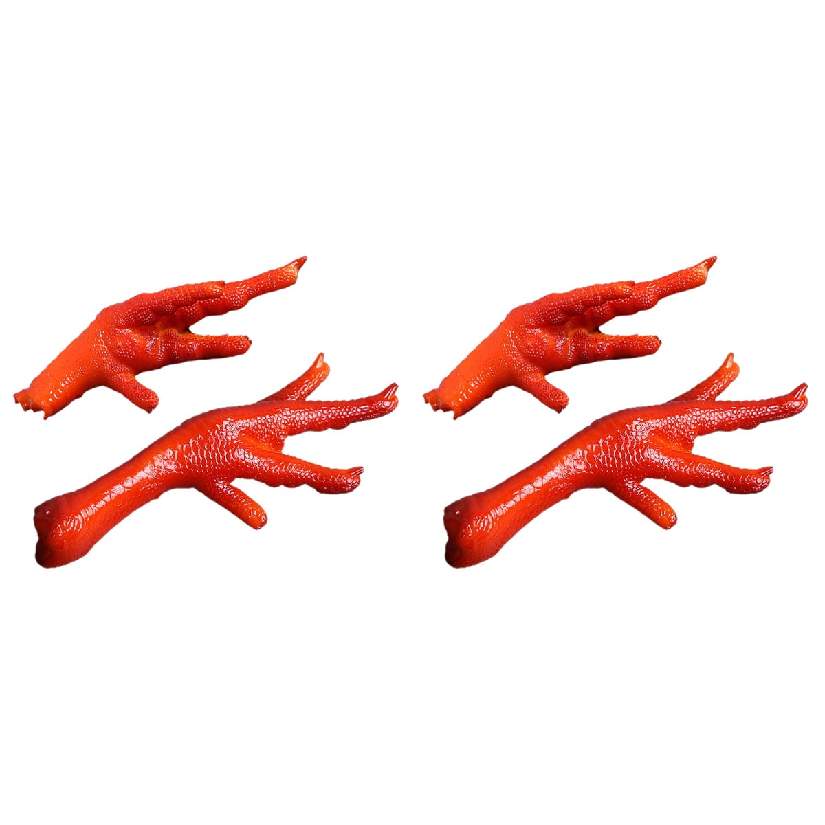 Hemoton 4 Pcs Fake Chicken Feet Model Display Model Showcase Model ...