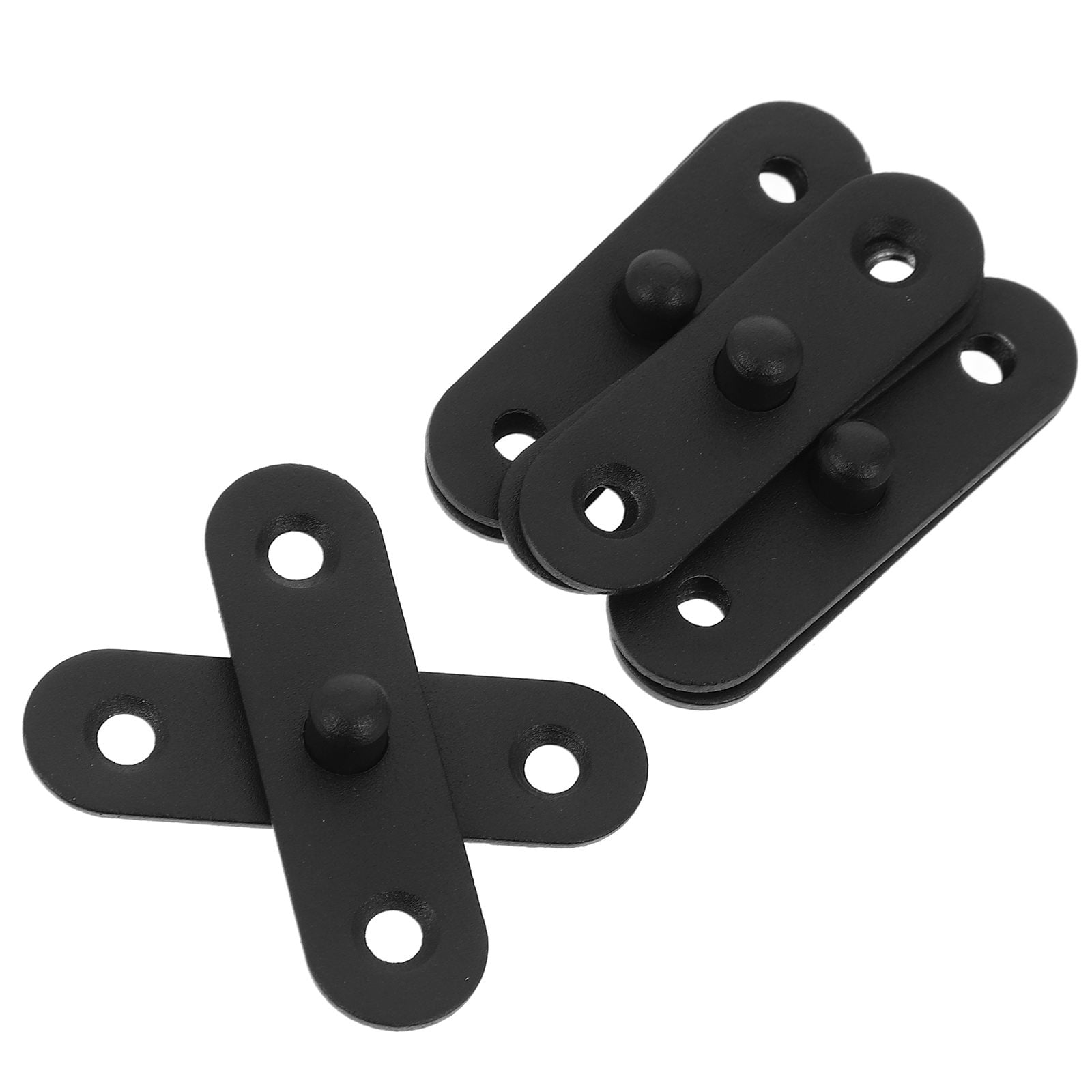HEMOTON 4 Pcs Metal Concealed Pivot Hinges Heavy Duty Door Hardware ...