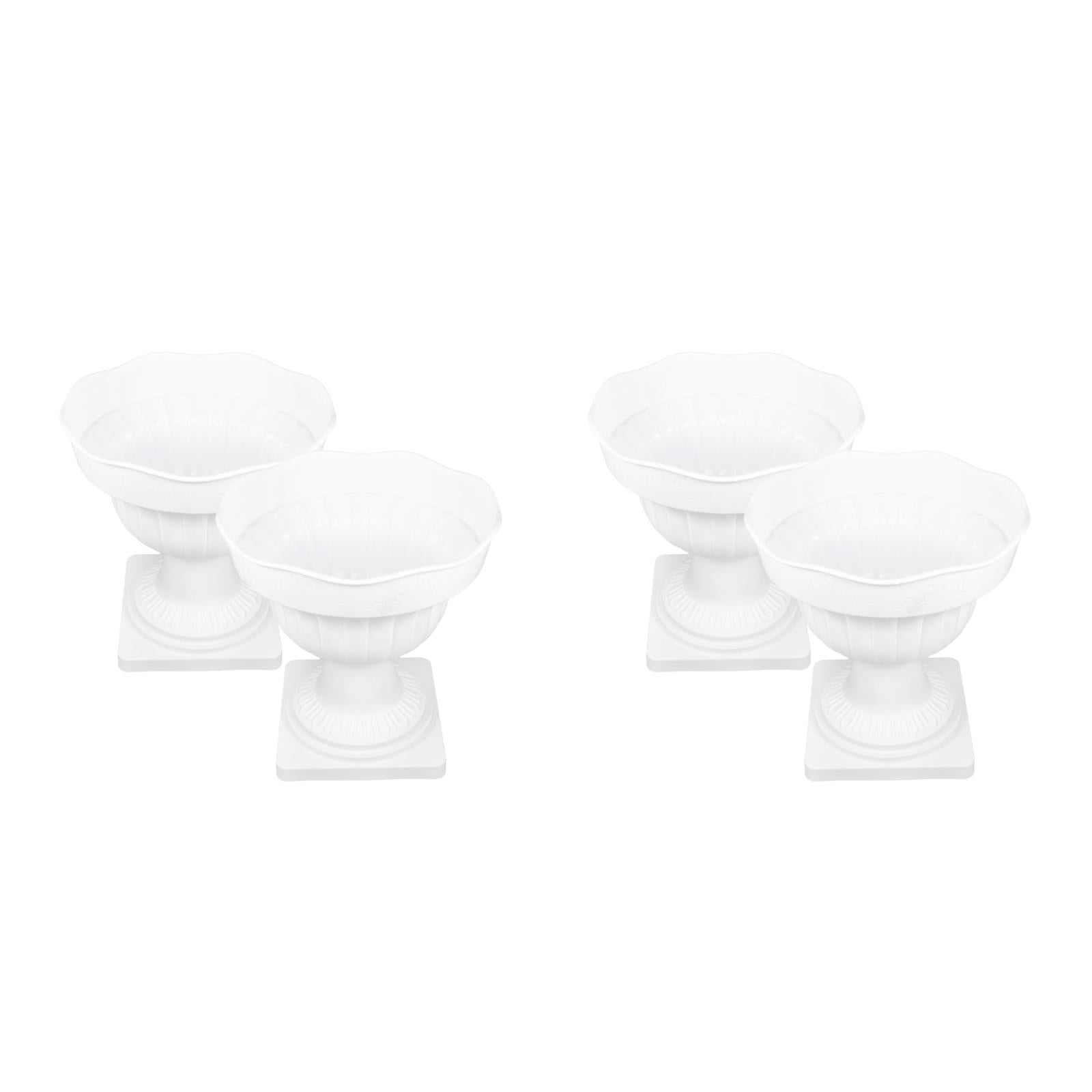 Hemoton 4 Pcs Roman Flower Pot Wedding Roman Planter Front Porch ...