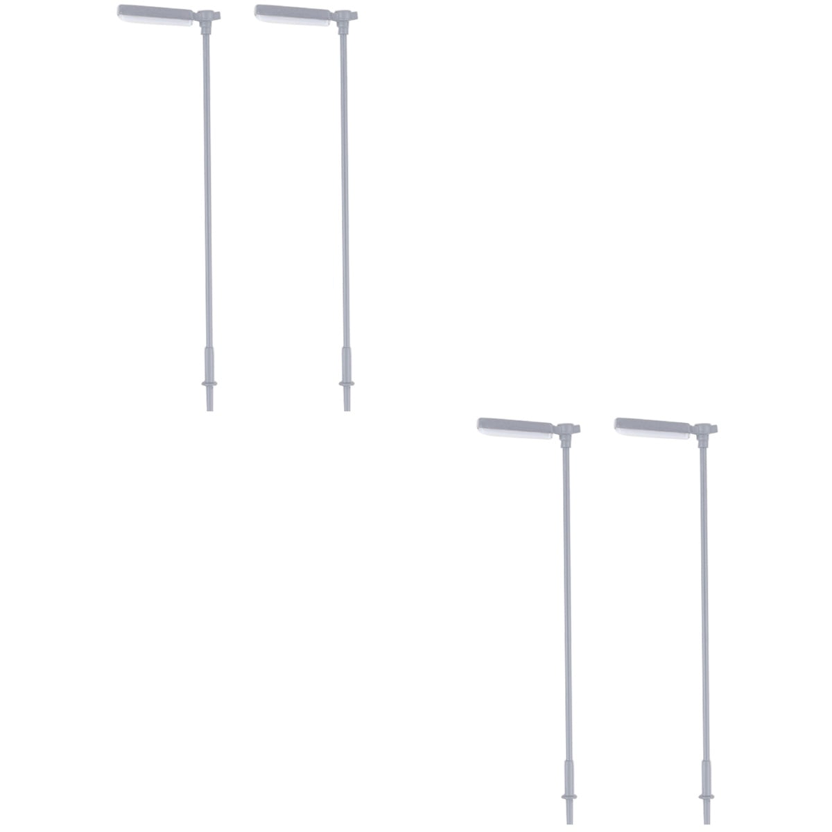 Hemoton 4 Pcs Sand Table Lamps Post Miniature Street Lamp Models Tiny ...
