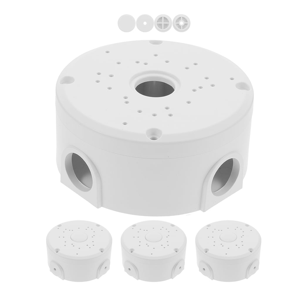 Hemoton 4 Pcs Security Camera Junction Boxes Mount Bracket Plastic ...