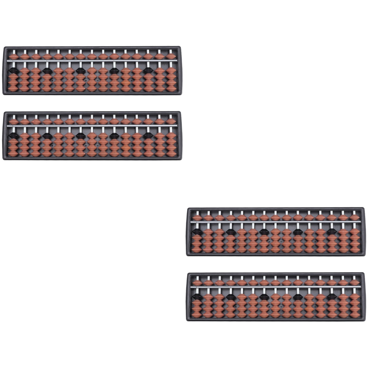 Hemoton 4 Pcs Traditional Abacuses Educational Children Abacuses ...