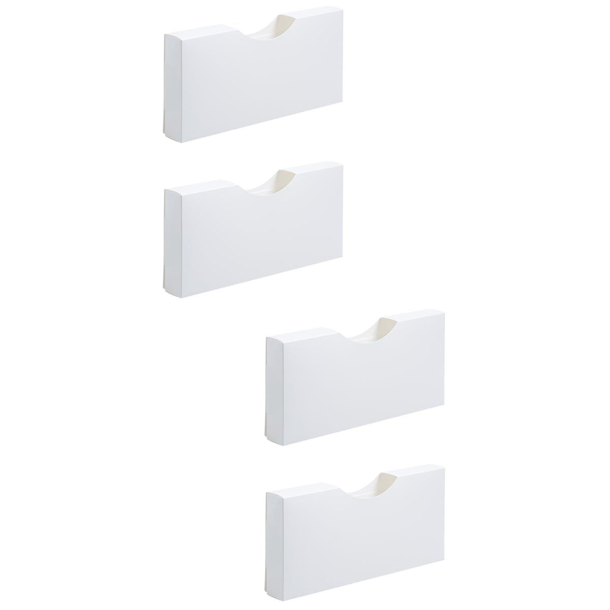 Hemoton 4 Pcs Trash Bag Box Dispenser Kitchen Garbage Bag Organizer ...