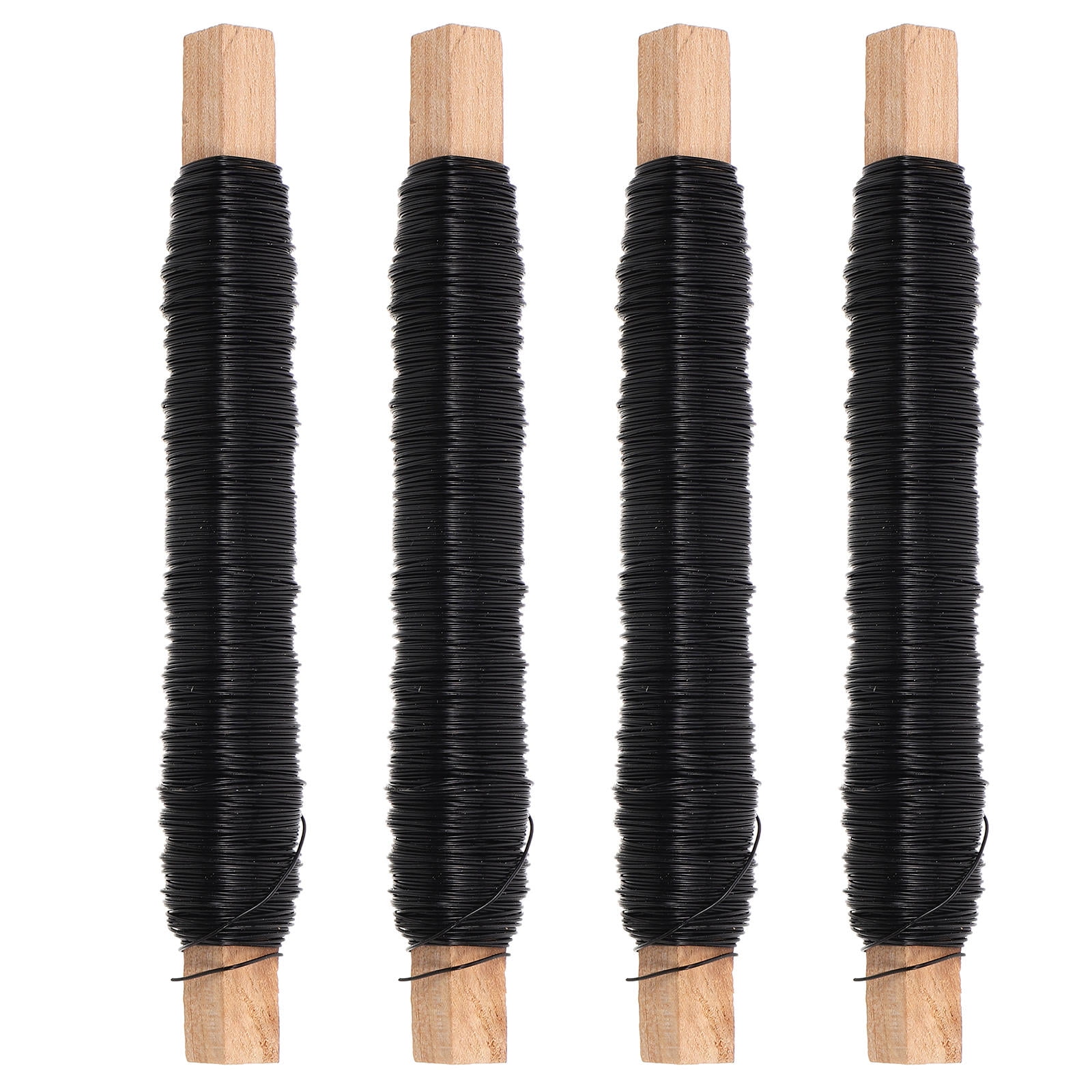 Hemoton 4 Rolls DIY Floral Wire for Crafting Wrapping Floral Wire ...