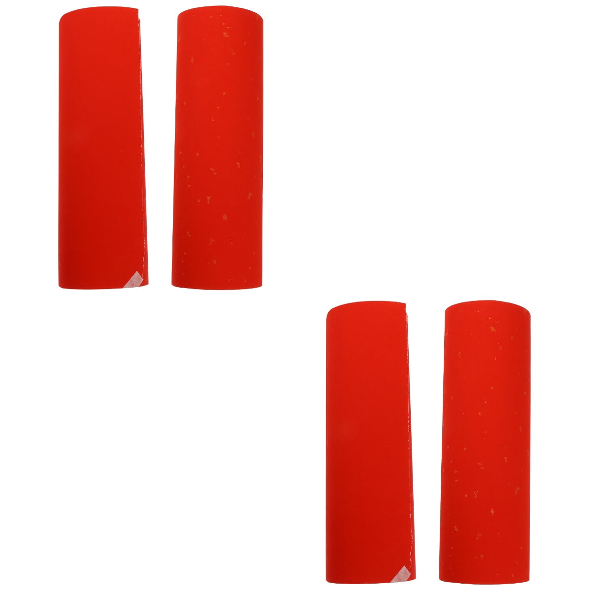 Hemoton 4 Rolls of Red Xuan Paper Spring Festival Couplets Scroll Red ...