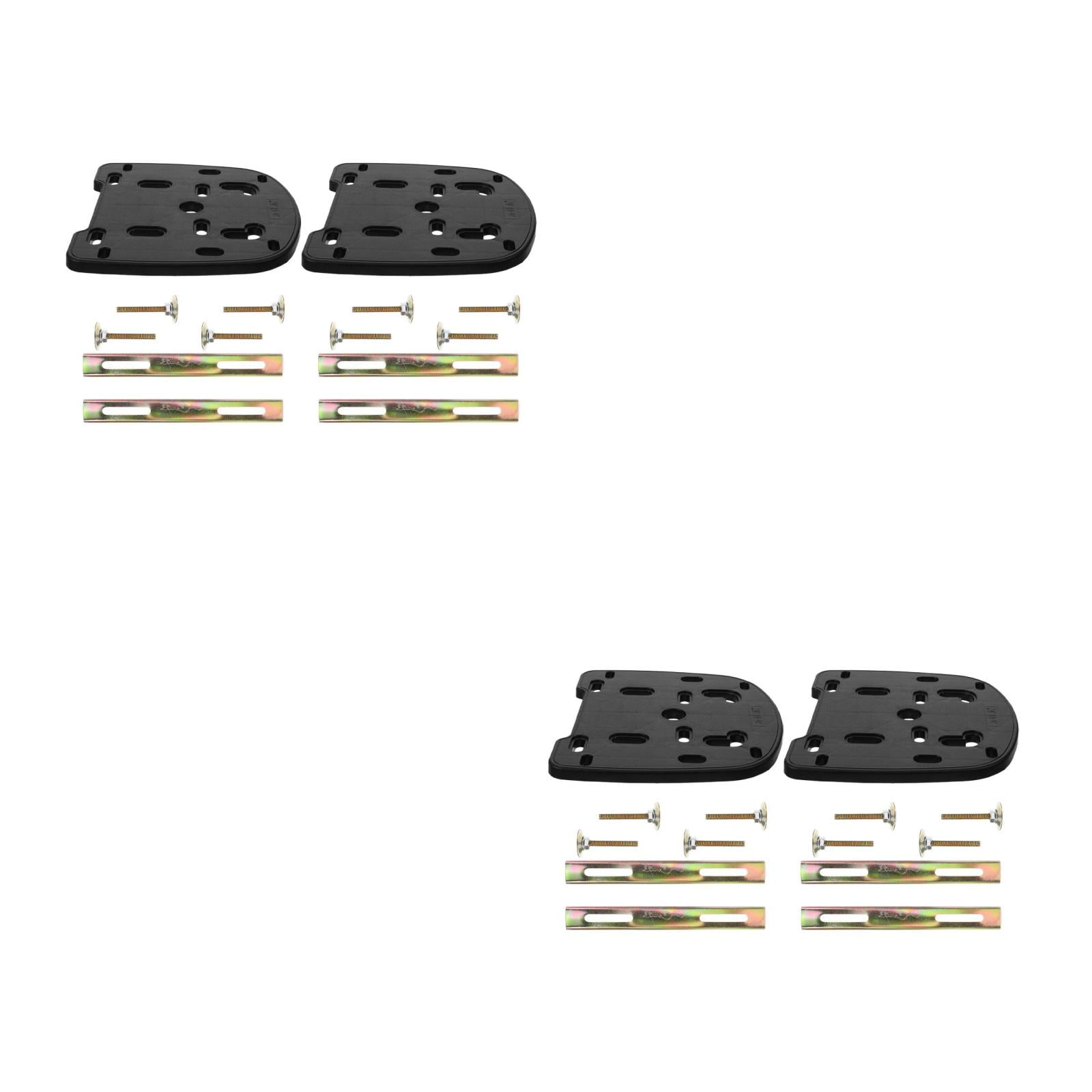 Hemoton 4 Sets Motorcycle Rear Luggage Rack Heavy Duty Trunk Base Plate ...