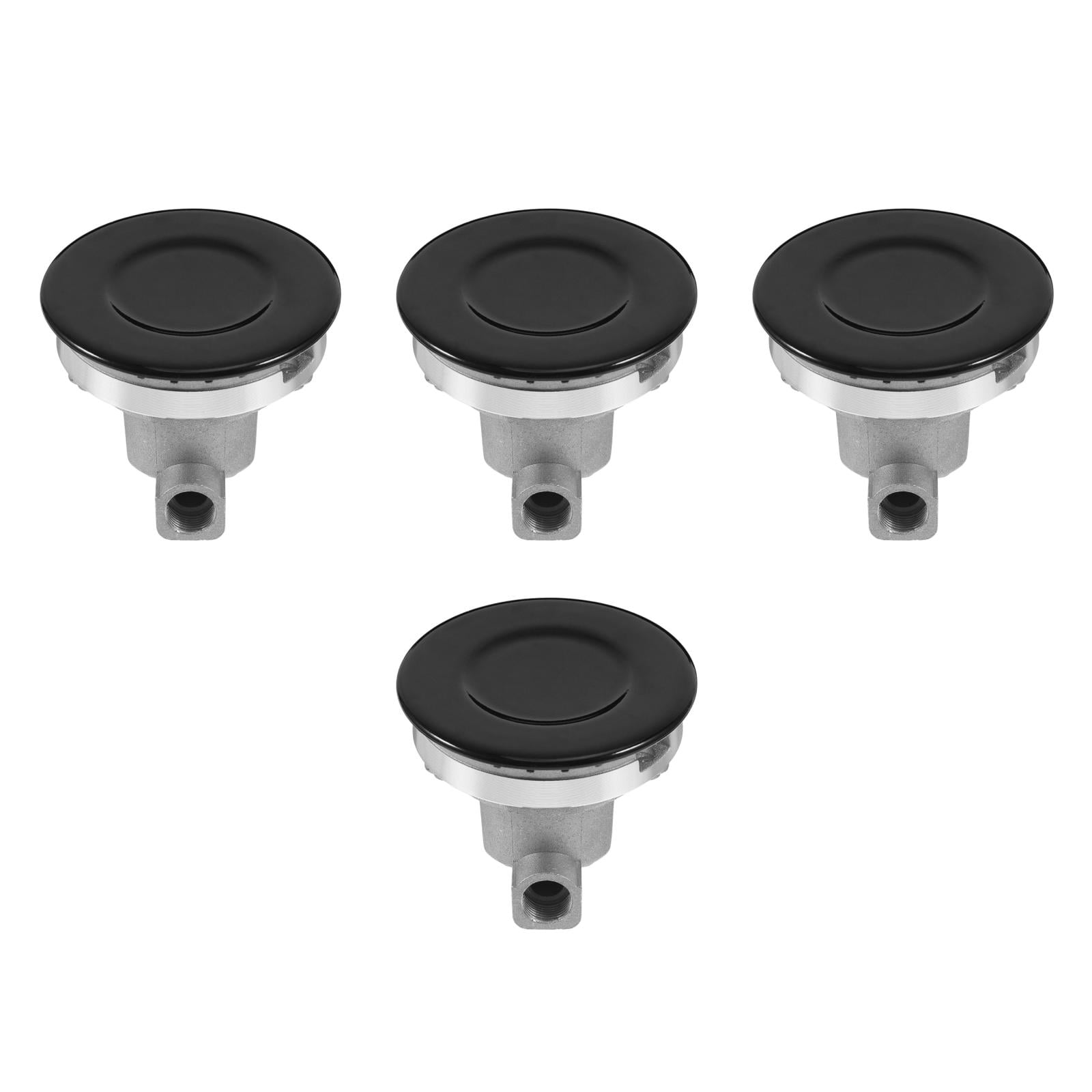 Hemoton 4 Sets Of Burner Supplies Kitchen Gas Burner Caps Stove Parts ...