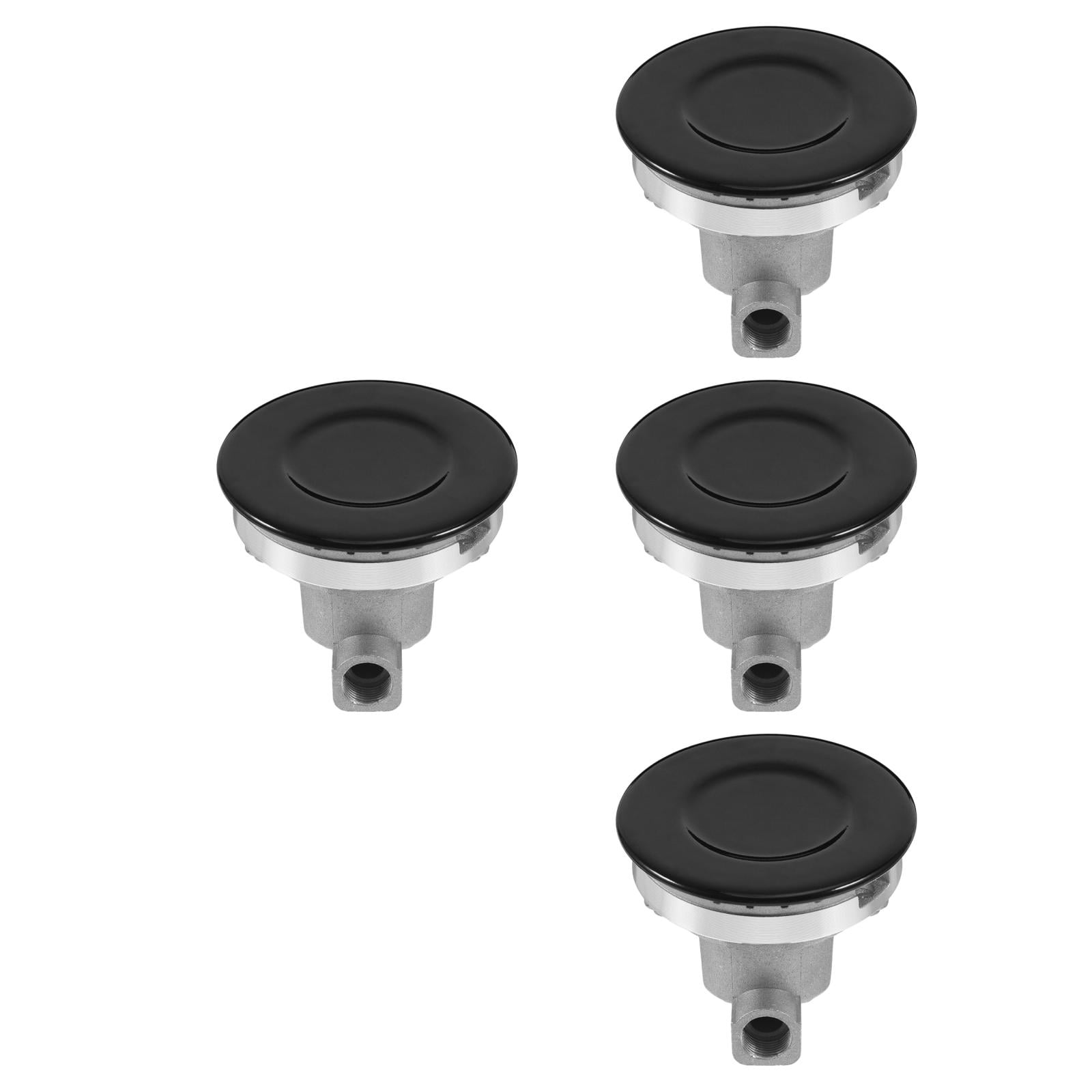 Hemoton 4 Sets Of Burner Supplies Kitchen Gas Burner Caps Stove Parts ...