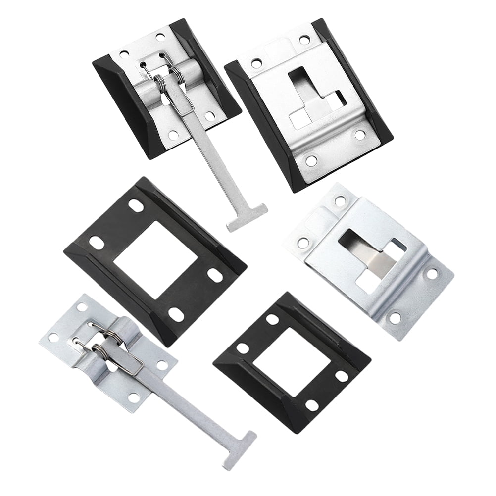 Hemoton 4 Sets Rv Door Latches Trailer Door Latch Trailer Door Holder ...