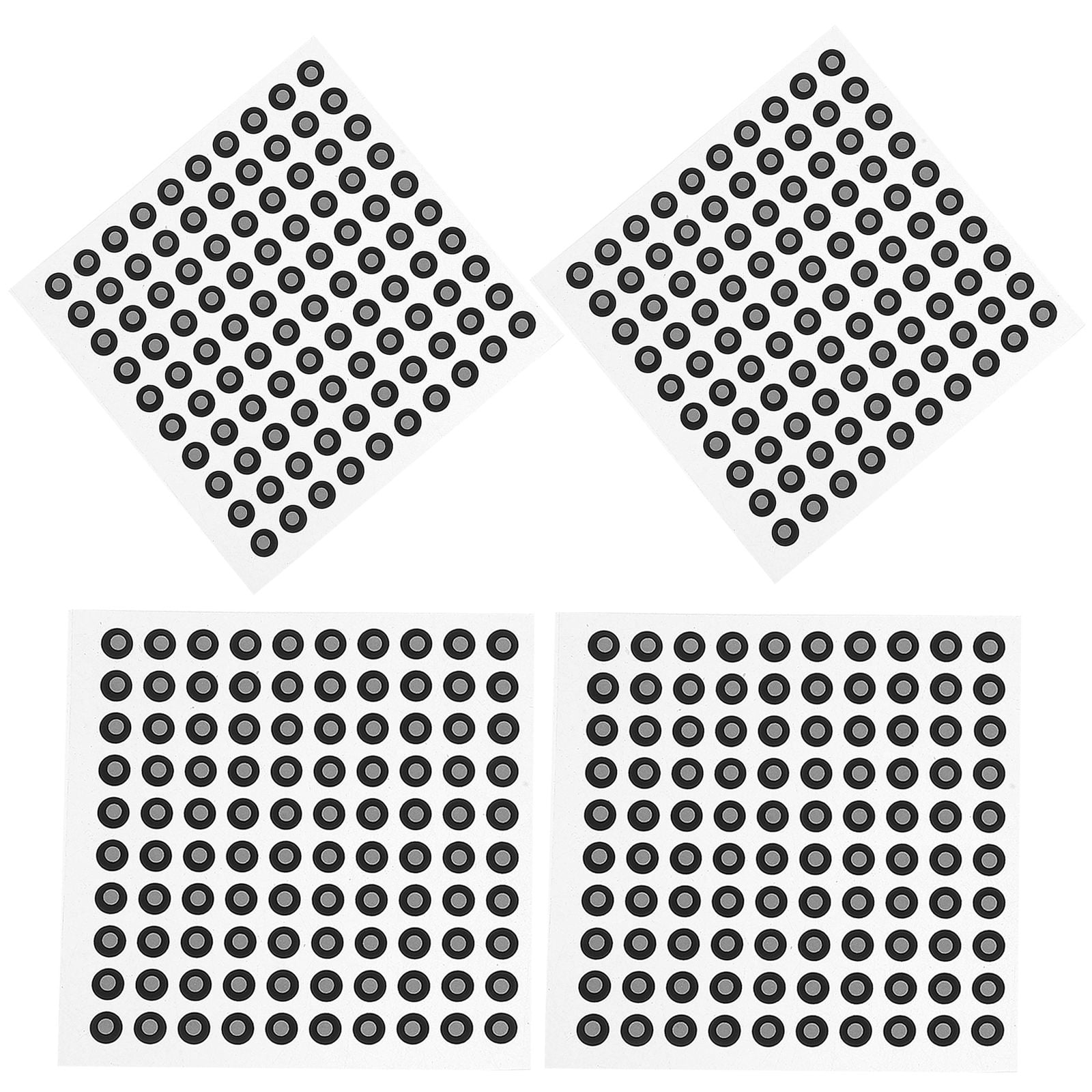Hytrove Dot Scanning Markers Silver 200 Dots 0.24X0.24X0.04In - Walmart.com