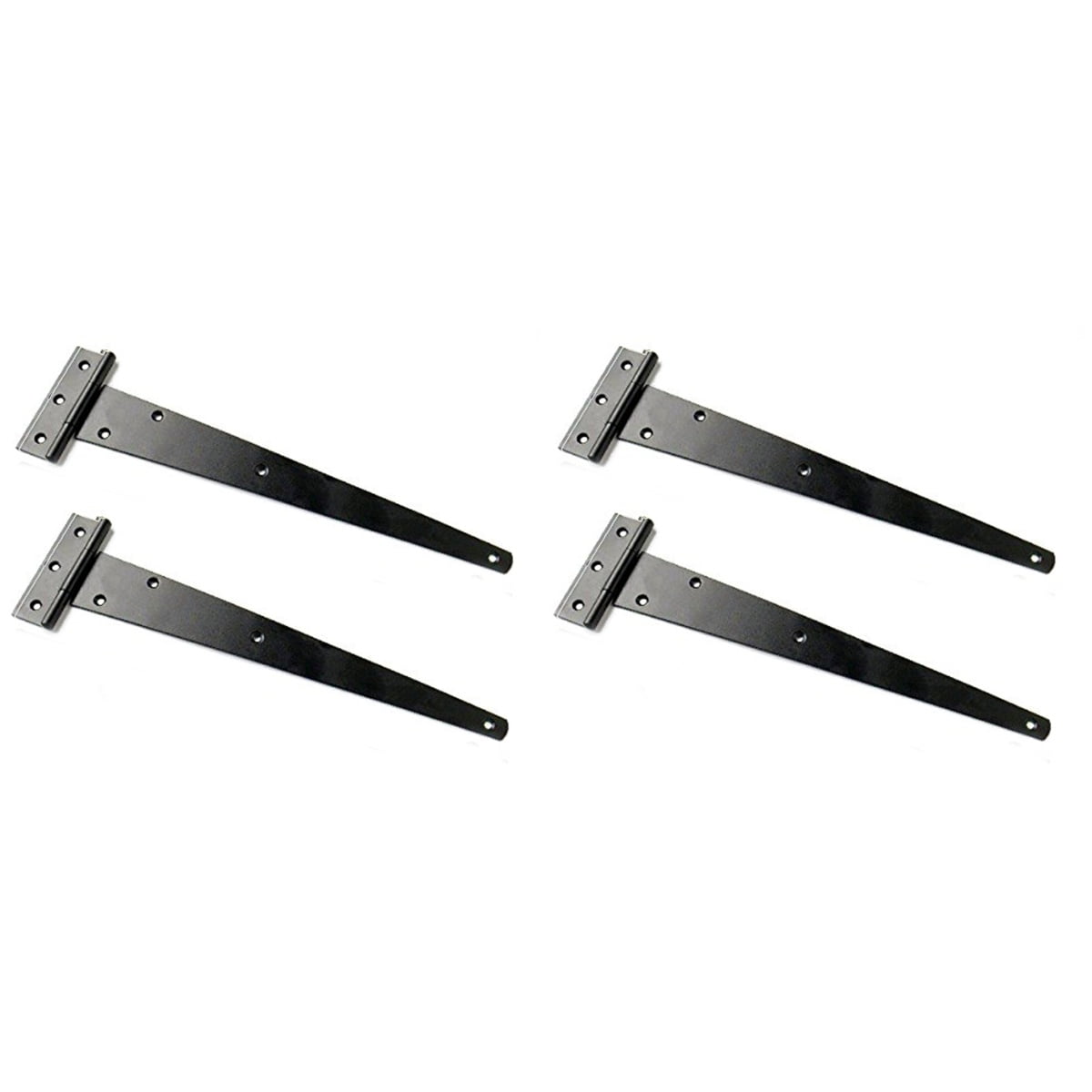 Hemoton 4 pcs 12Inch Light Duty Strap Tee Hinge T-hinge T-shaped Hinges ...