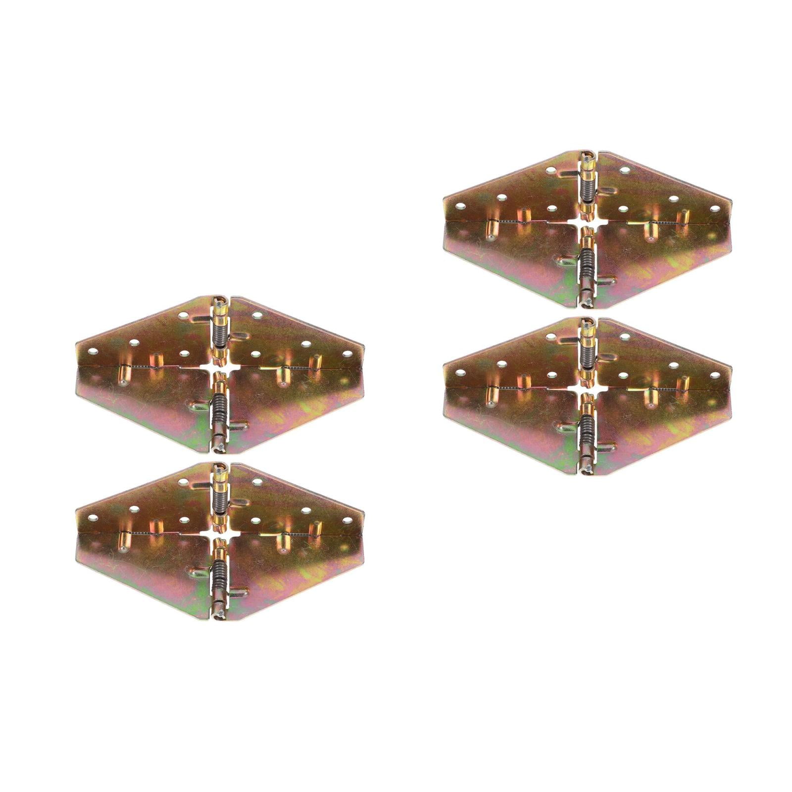 Hemoton 4 pcs 180 Degree Folding Table Leaf Hinges Dining Table Flap ...