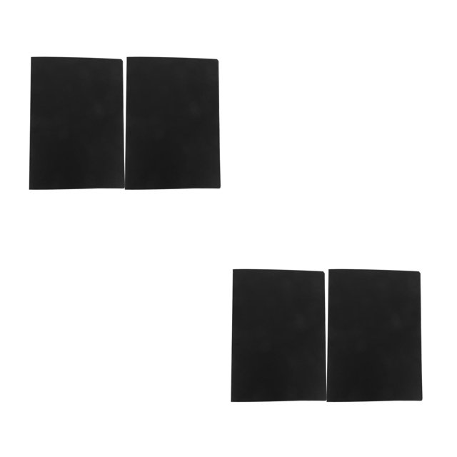 Hemoton 4 pcs Black A4 File Folder For Music Sheet Music Storage Book ...