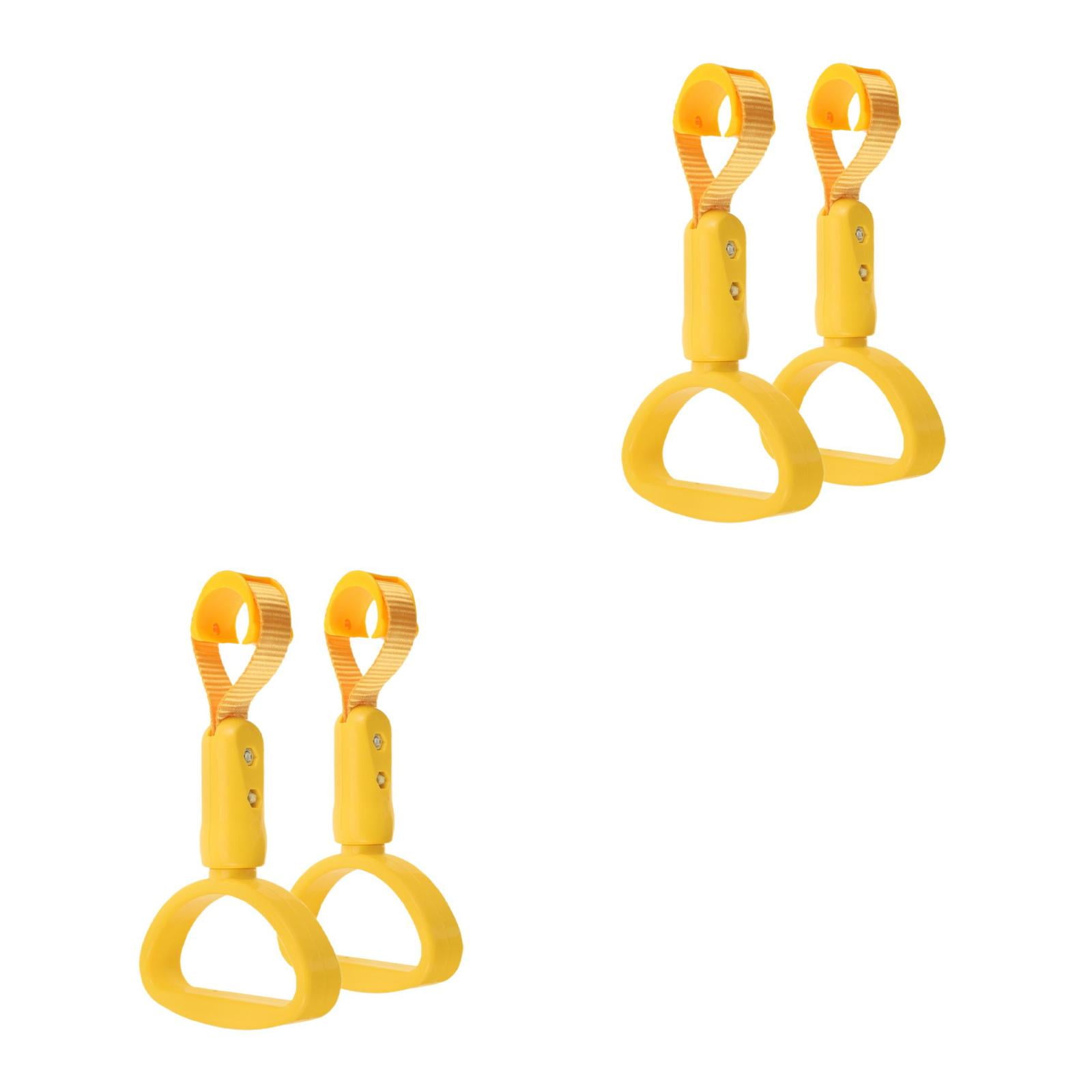 HEMOTON OUNONA 4 pcs Bus Subway Semicircle Handle Rings for Car Elderly ...