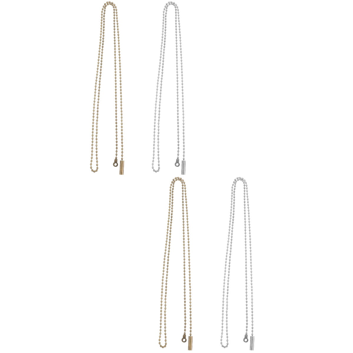 Hemoton 4 pcs Ceiling Fan Pull Chain Pull Chain Pendant Extension Light ...