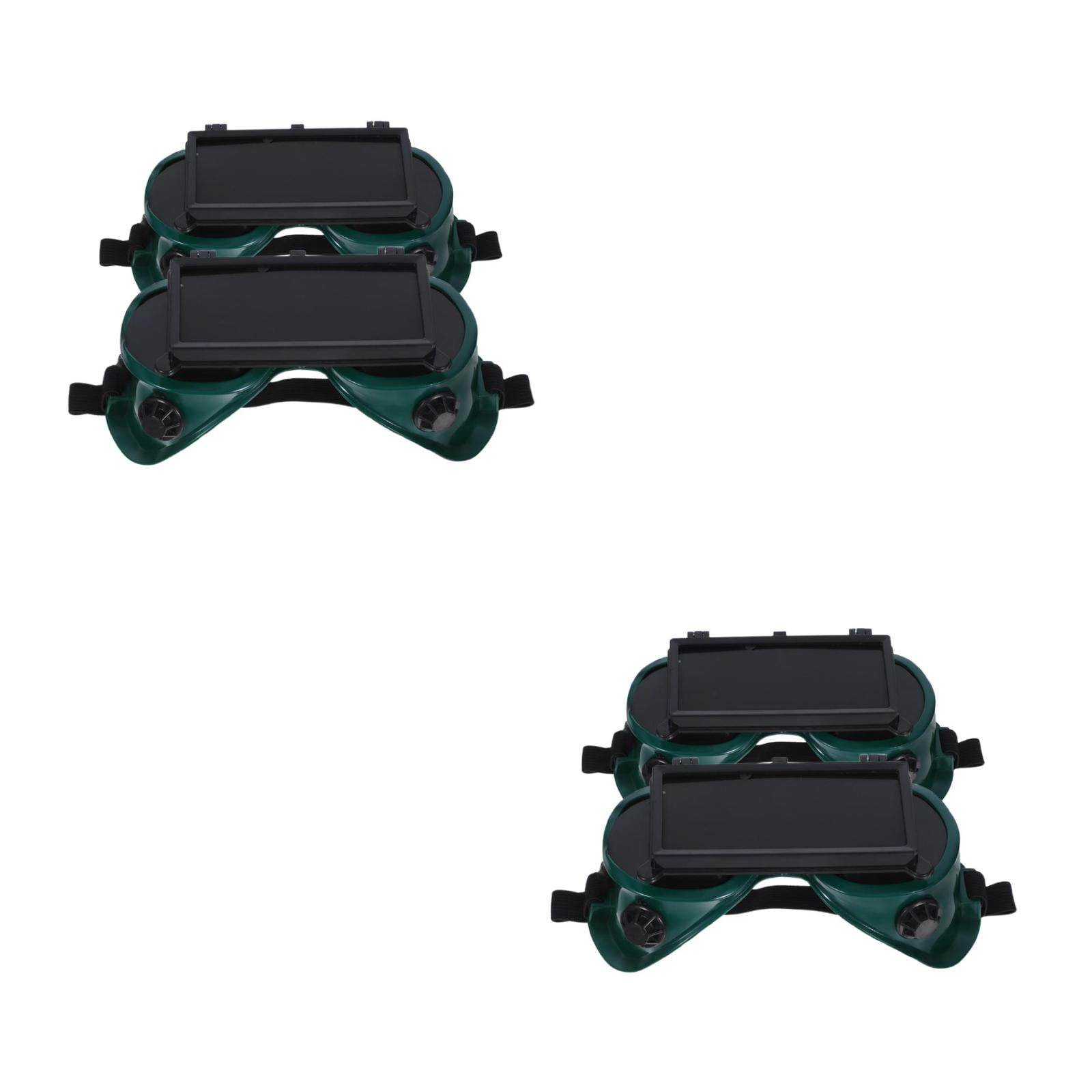Hemoton 4 pcs Darkening Welding Goggles Wide Shade Welding Glasses ...