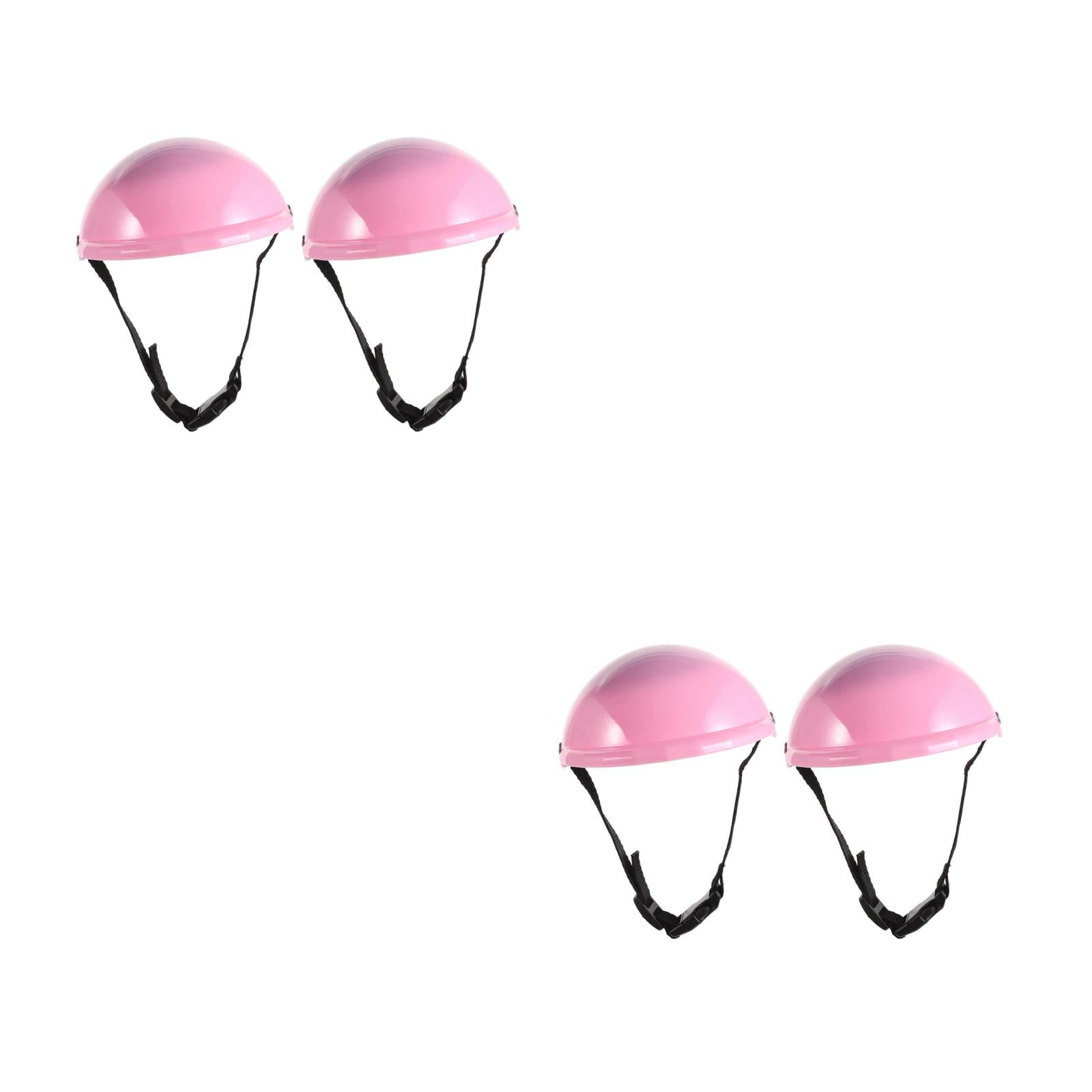 Hemoton 4 pcs Doll Sports Helmet Safety Caps Mini Hard Hat Plastic ...