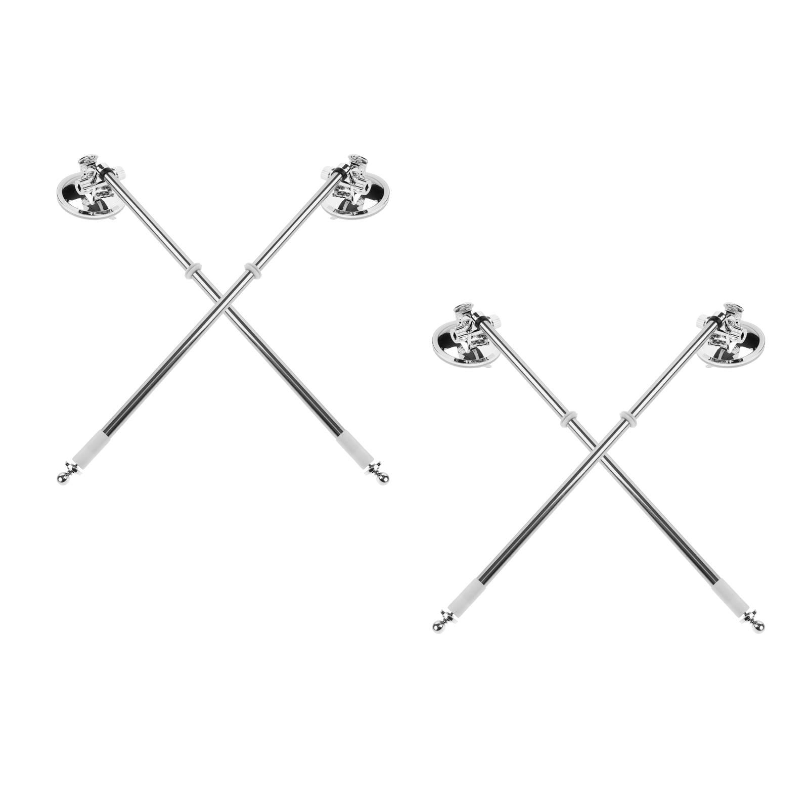 Hemoton 4 pcs Flag Pole Suction Mount Bracket Flagpole Bracket Car ...