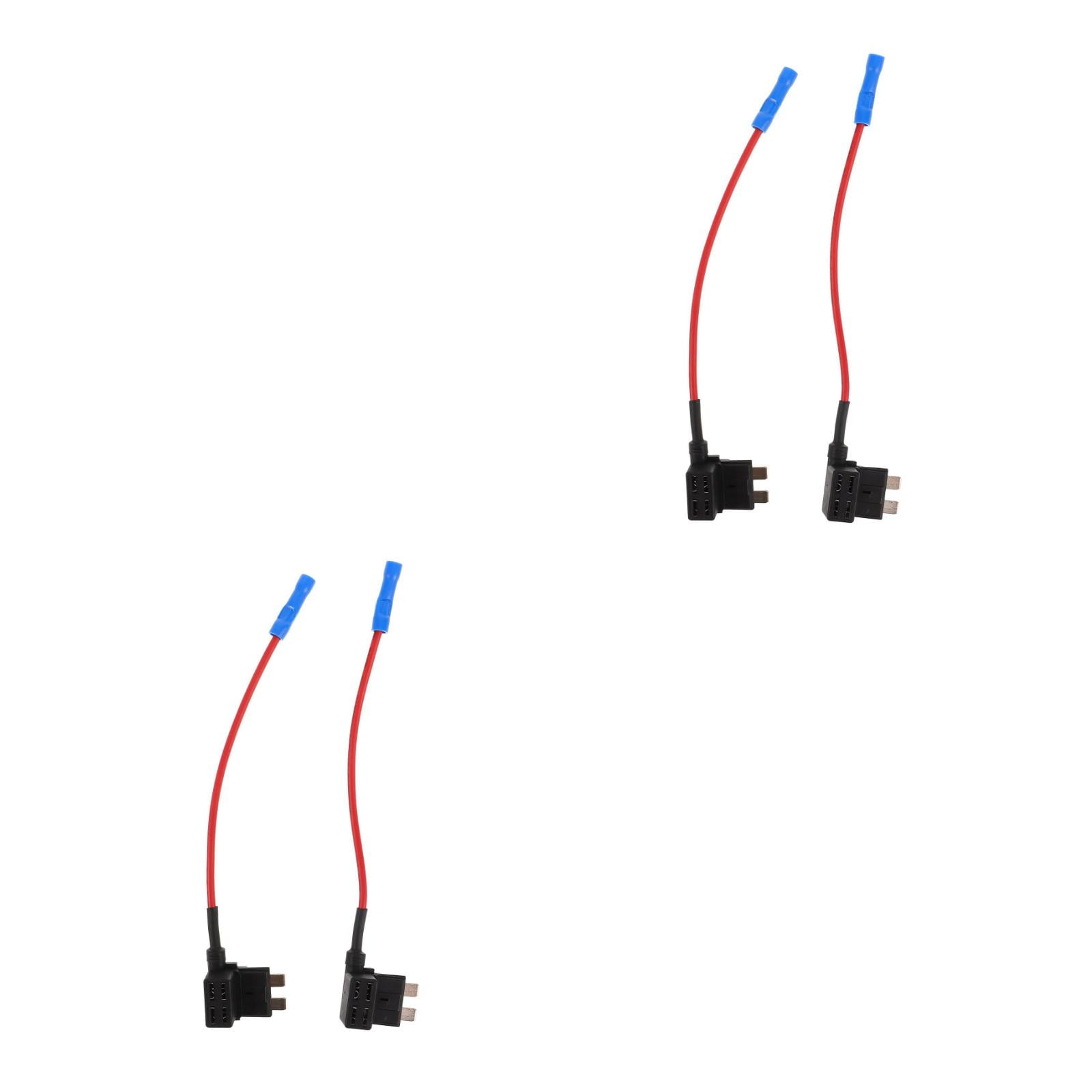Hemoton 4 pcs Fuse Taps Set Car Add-a-Circuit Adapter Kit Mini ...