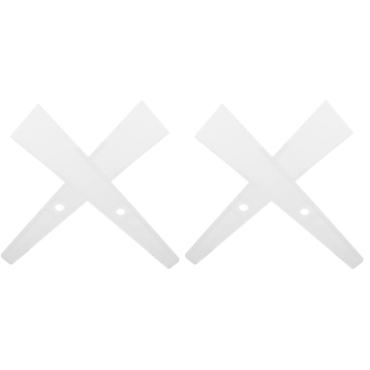 EXHUMKY White Plastic Glue Applicator and Spreader for Decoration, 4Pcs ...