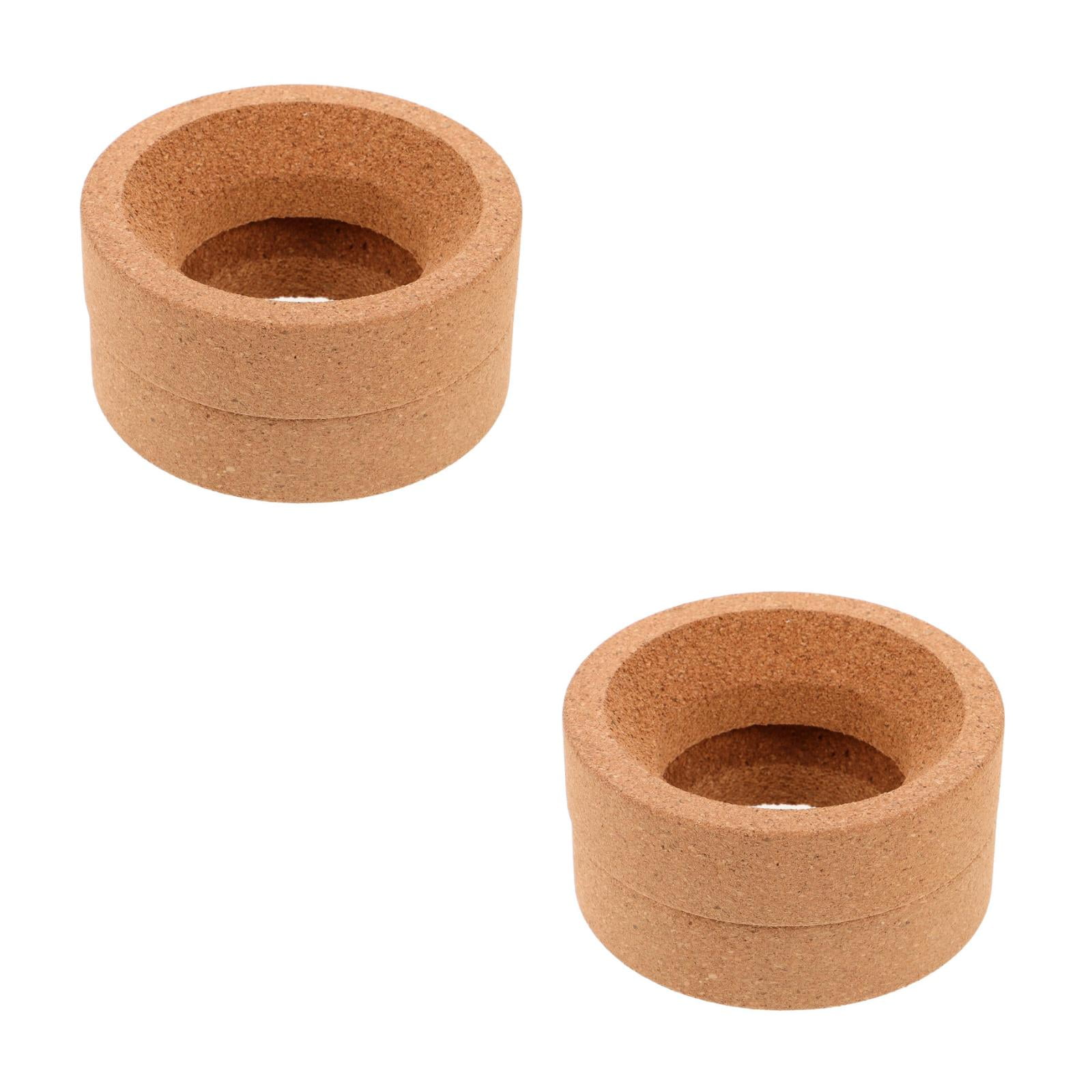 UPGRATOR Laboratory Flask Support Cork Khaki 4Pcs 12X12X1.2In - Walmart.com