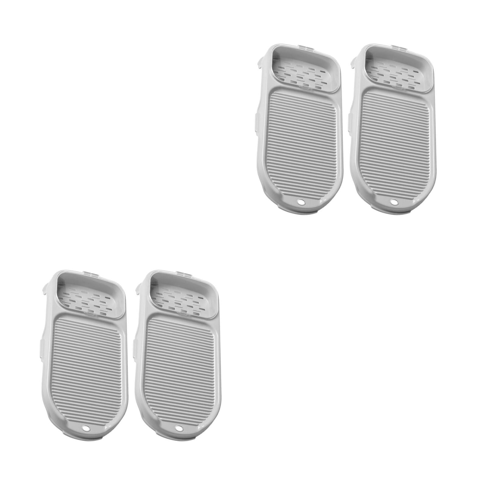 Hemoton 4 pcs Laundry Washing Board Household Clothing Cleaning Board ...