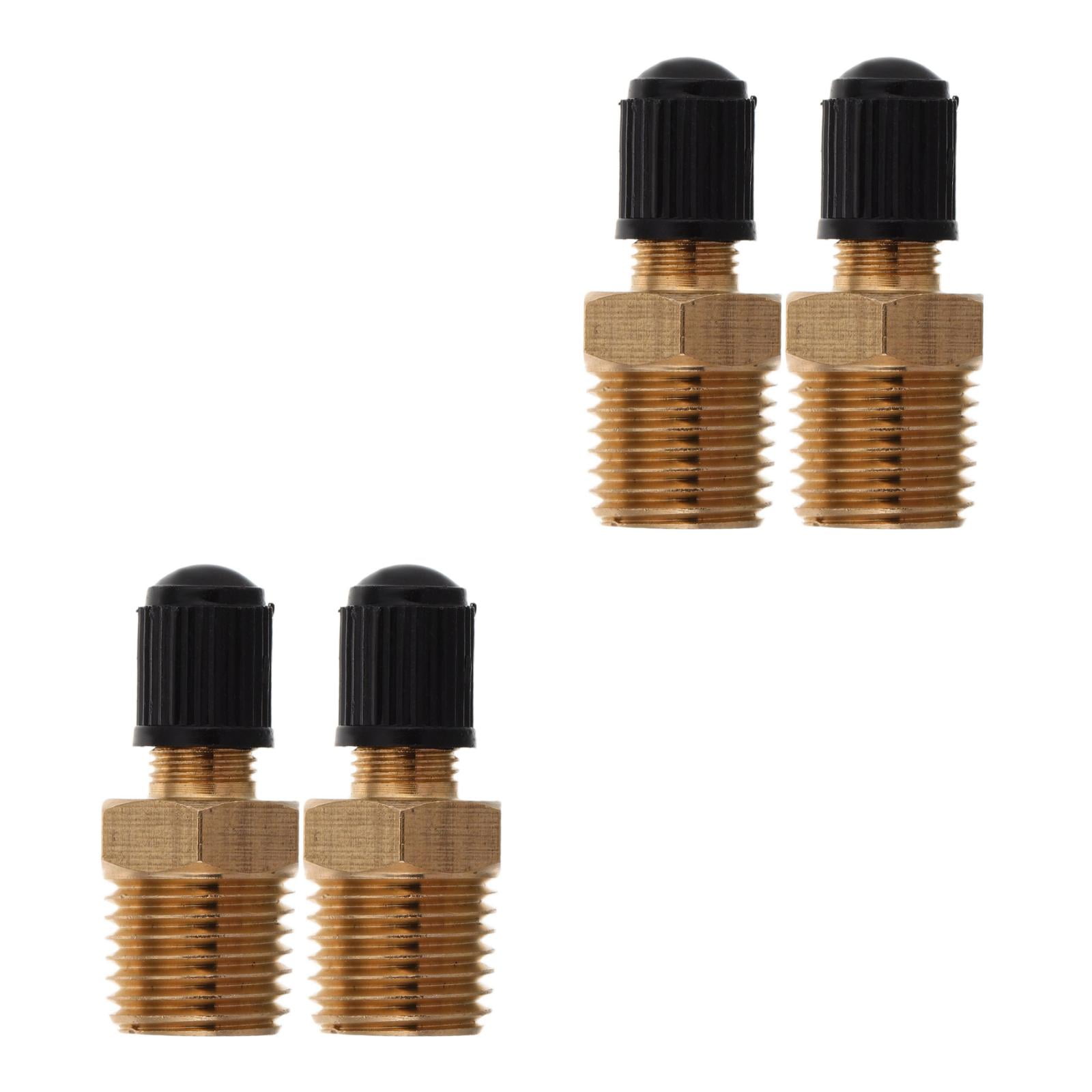 Hemoton 4 pcs Safety Valve Air Compressor Pressure Relief Valve 1/4 NPT ...