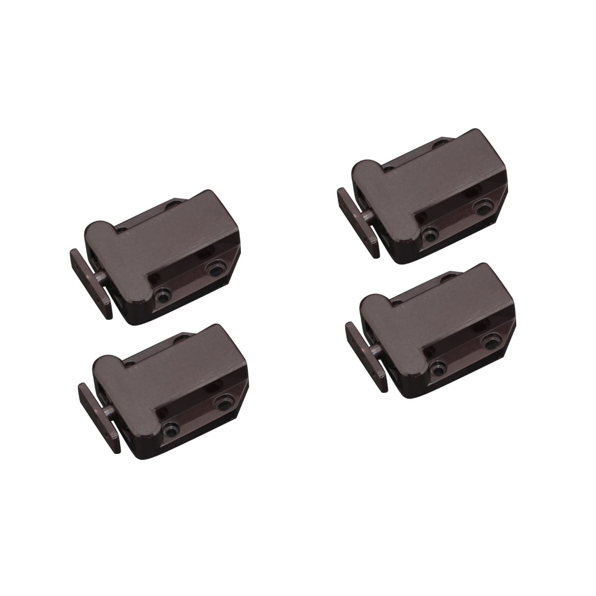 Hemoton 4 pcs Self-locking Door Catch Door Drawer Cabinet Catch Push To ...