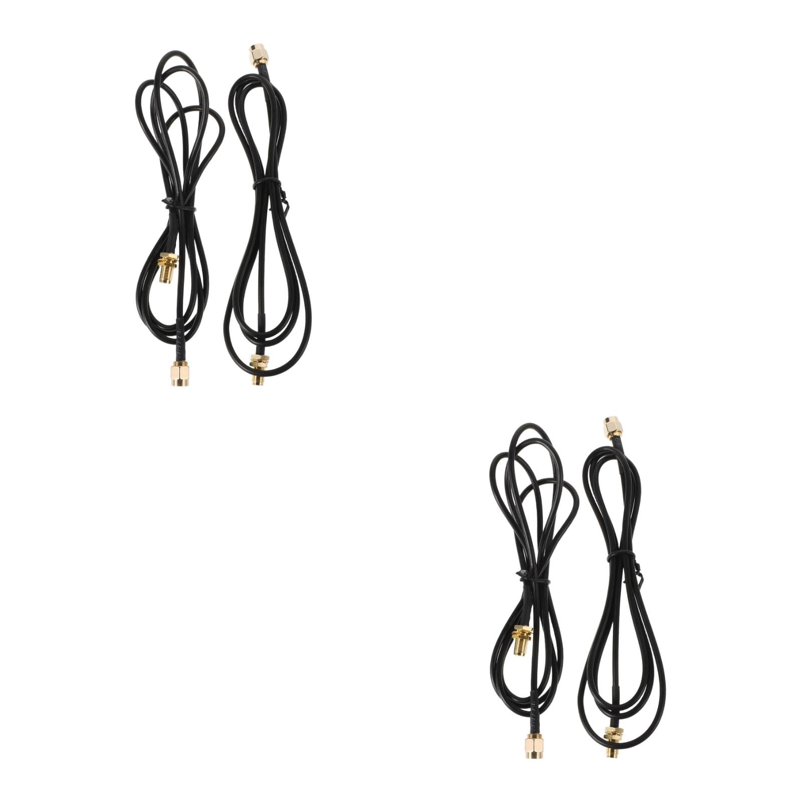 UPGRATOR 4 pcs SMA Male to Female Extension Cable for Signal Router ...