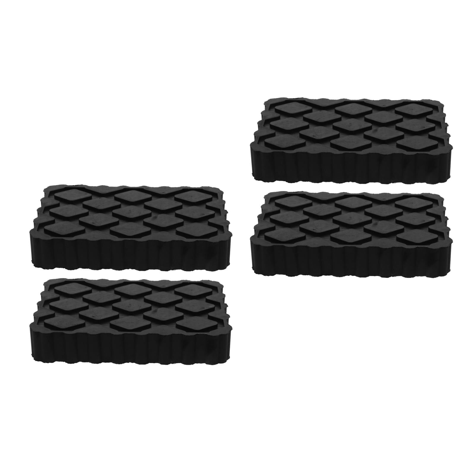 Hemoton 4 pcs Trailer Wheel Chocks Pads Camper Stabilizer Pads RV ...