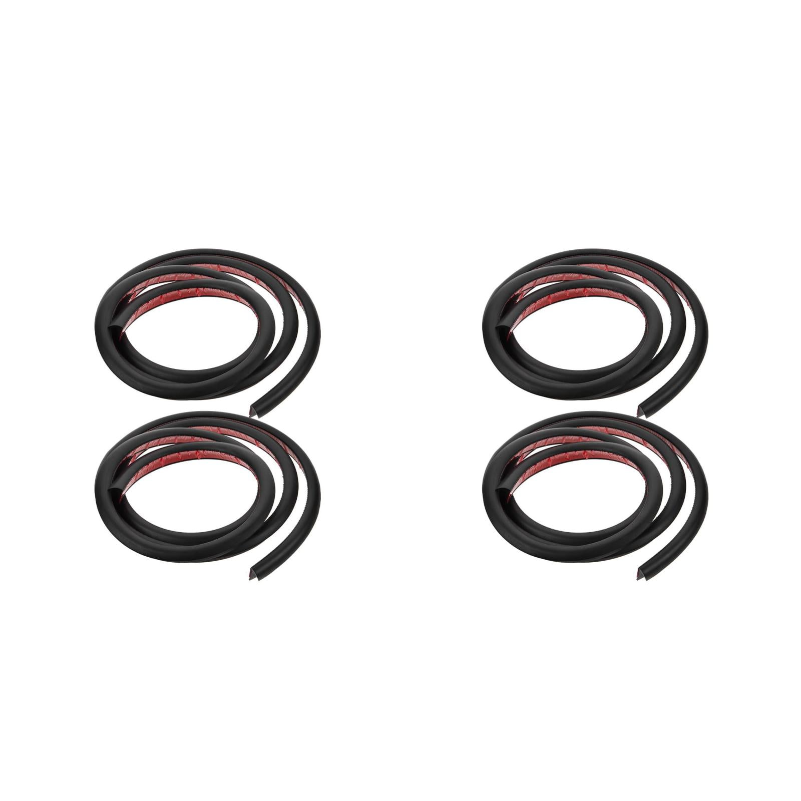 Hemoton 4 pcs Universal Weatherproof Strip Self-Adhesive Rubber Seal ...
