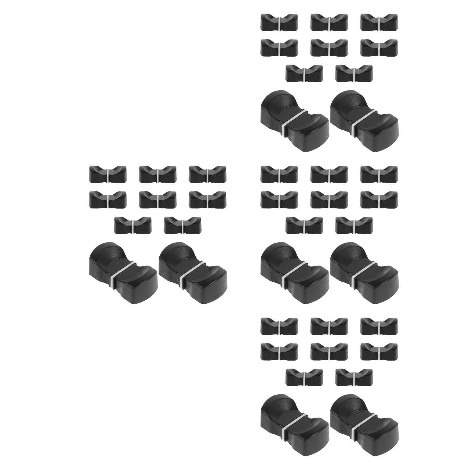 HEMOTON MLINS 40 Pcs Fader Knobs Replacement Caps for Controller Sound ...