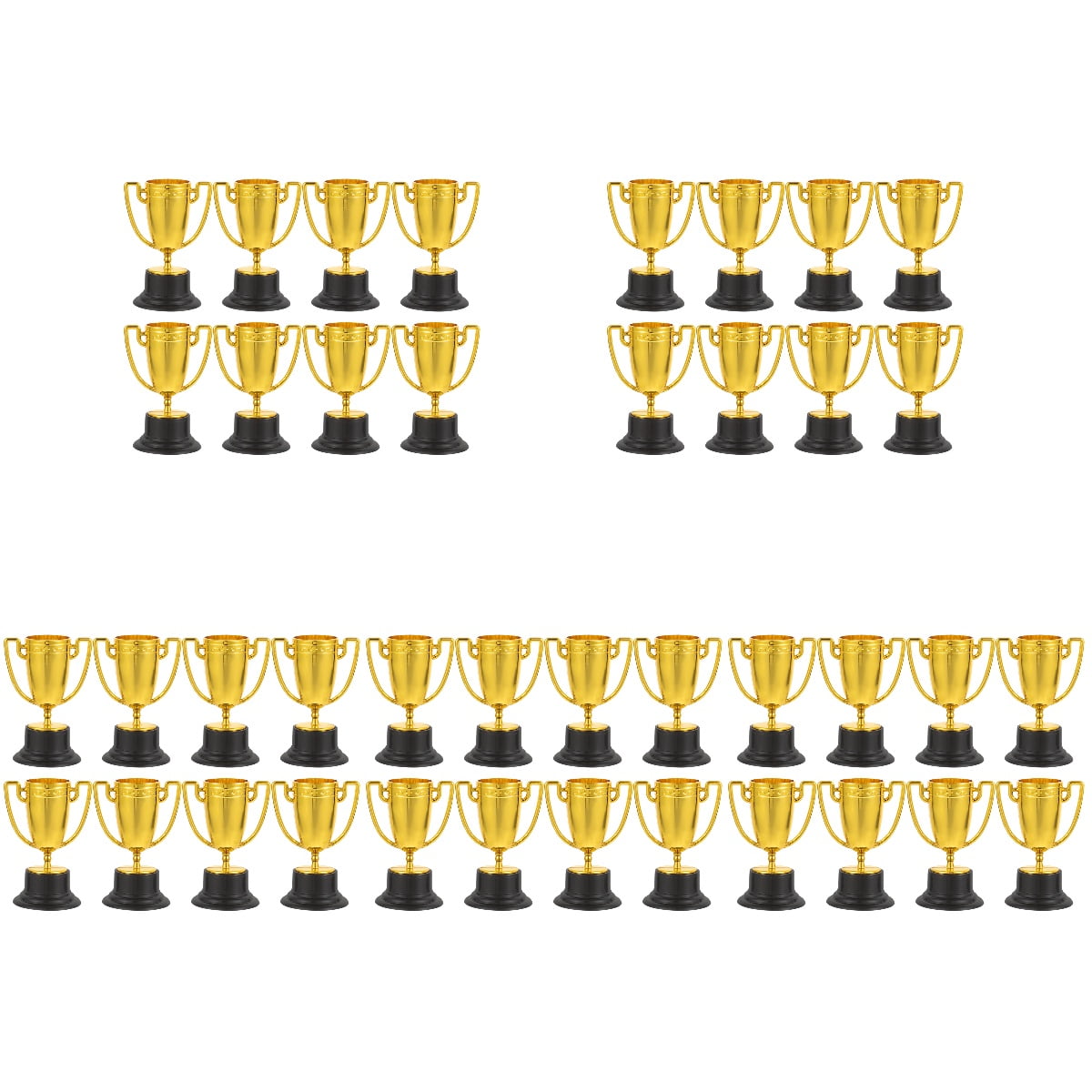 Hemoton 40 Pcs Mini Awards Trophies Award Trophy Cups Gold Trophies ...