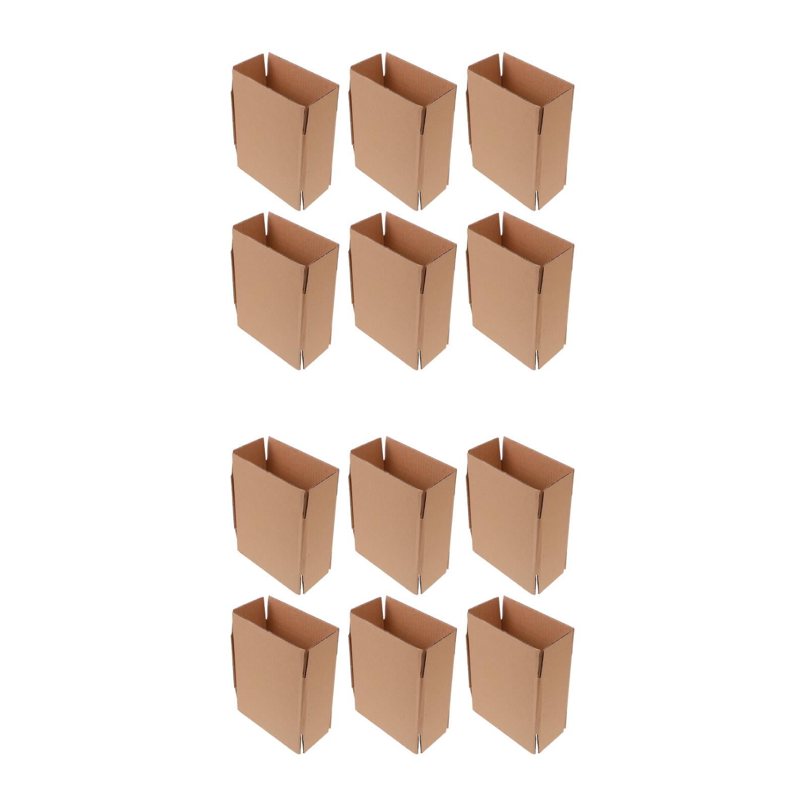 Hemoton 40 Pcs Practical Packing Cartons Strong Small Cube Cartons for ...