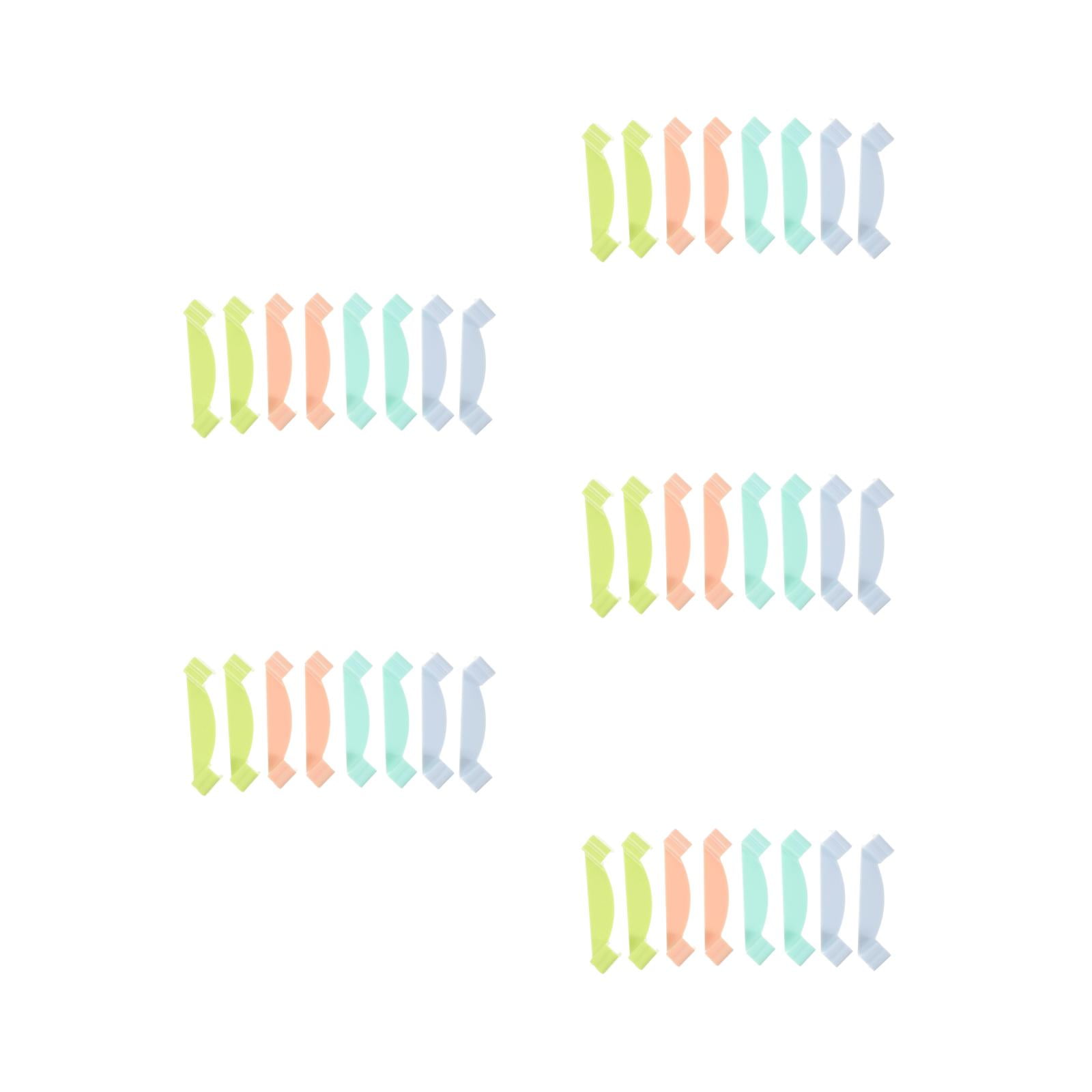 Hemoton 40 Pcs Storage Box Stacker Storage Bin Stackers Brackets ...